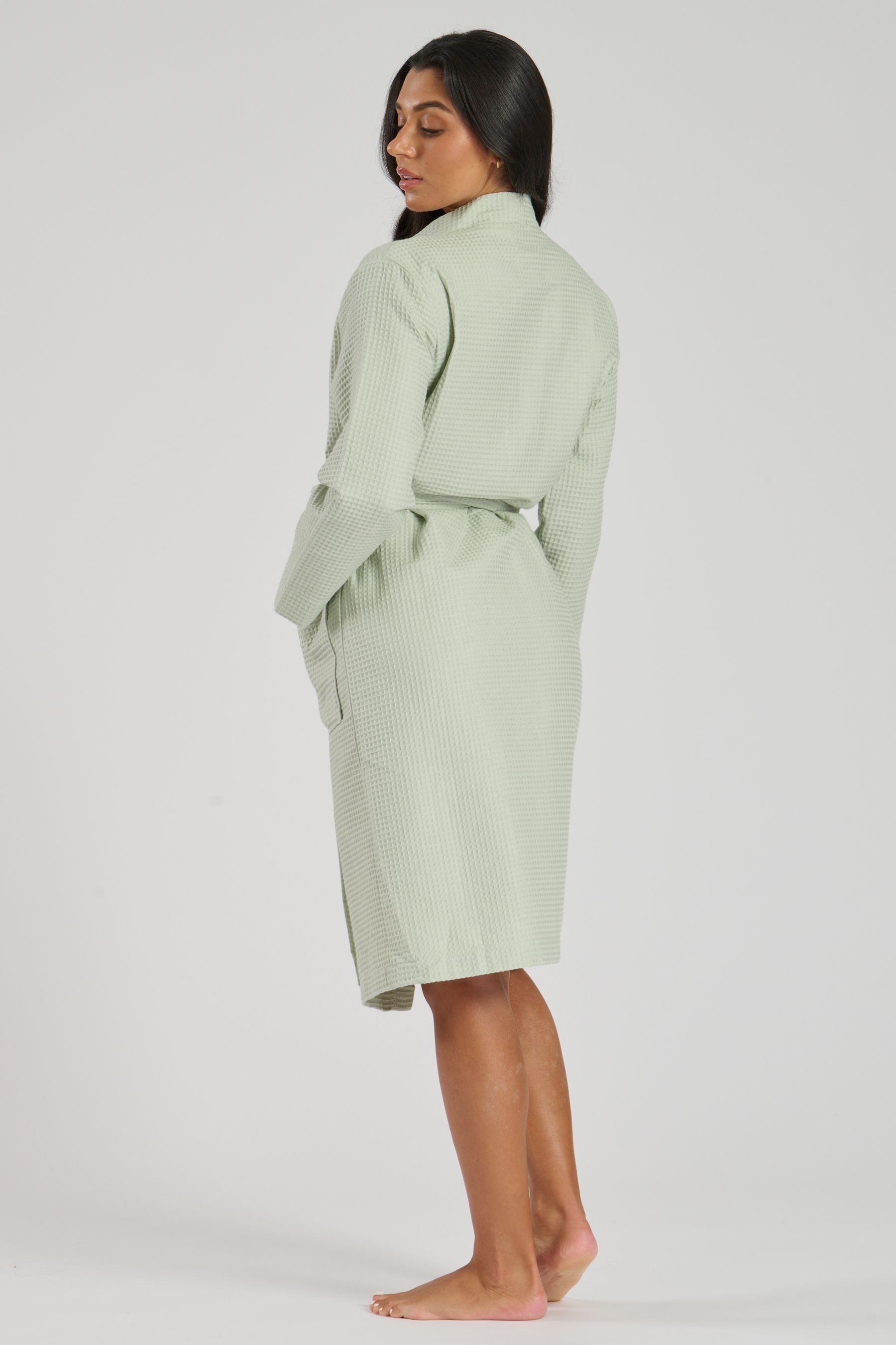 Buy Loungeable Natural 100% Cotton Waffle Robe from the Next UK online shop