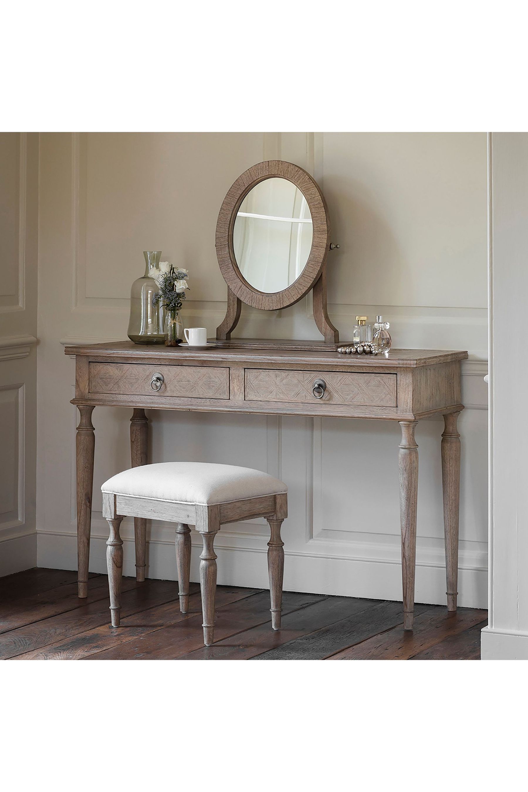Buy Gallery Home Natural Wood Mustique Dressing Table from the Next UK ...