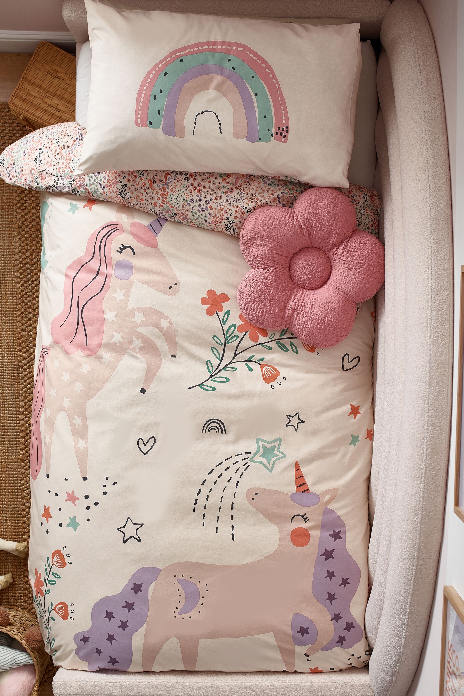 Buy 100% Cotton Duvet Cover And Pillowcase Set from Next France