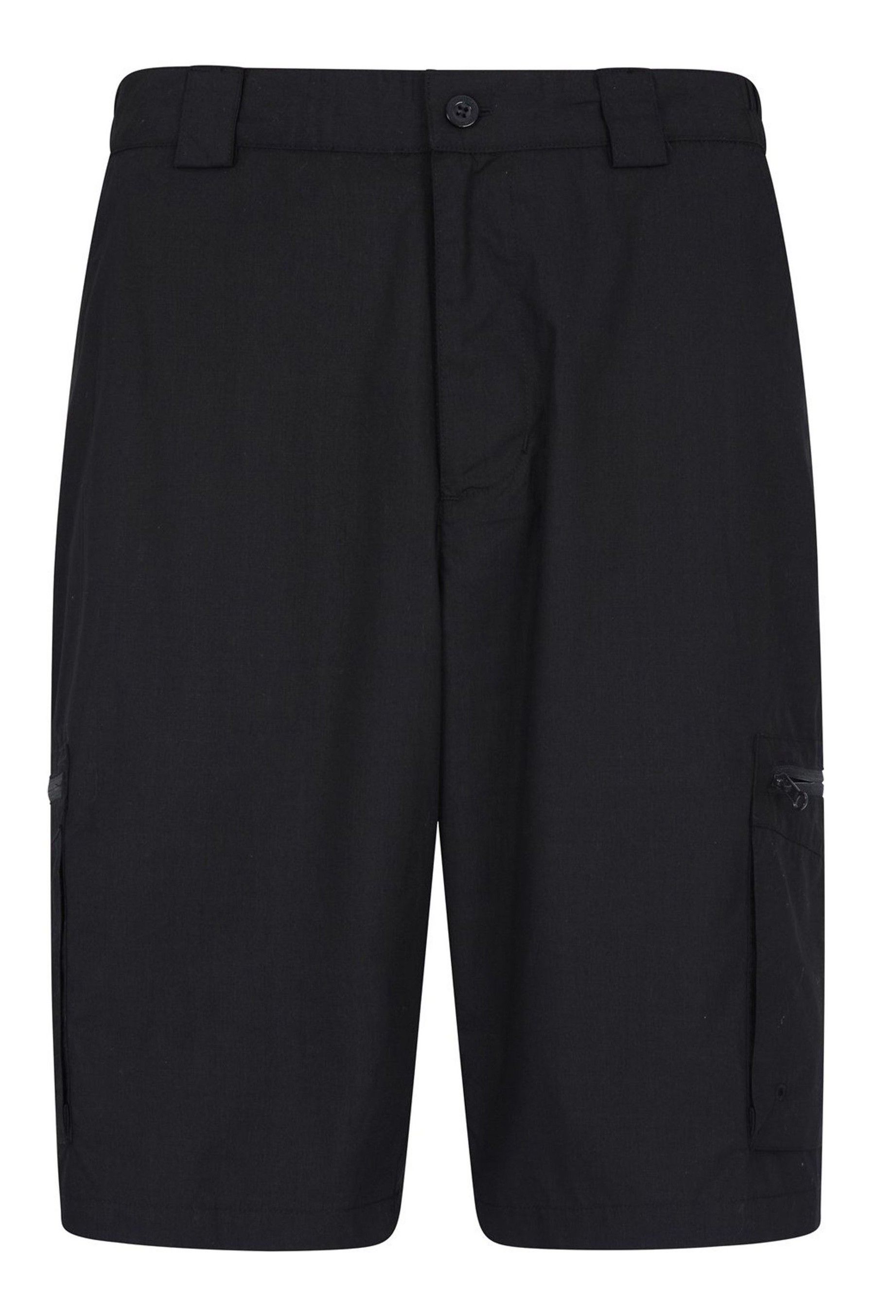 Buy Mountain Warehouse Black Trek Mens Walking Shorts from the Next UK ...