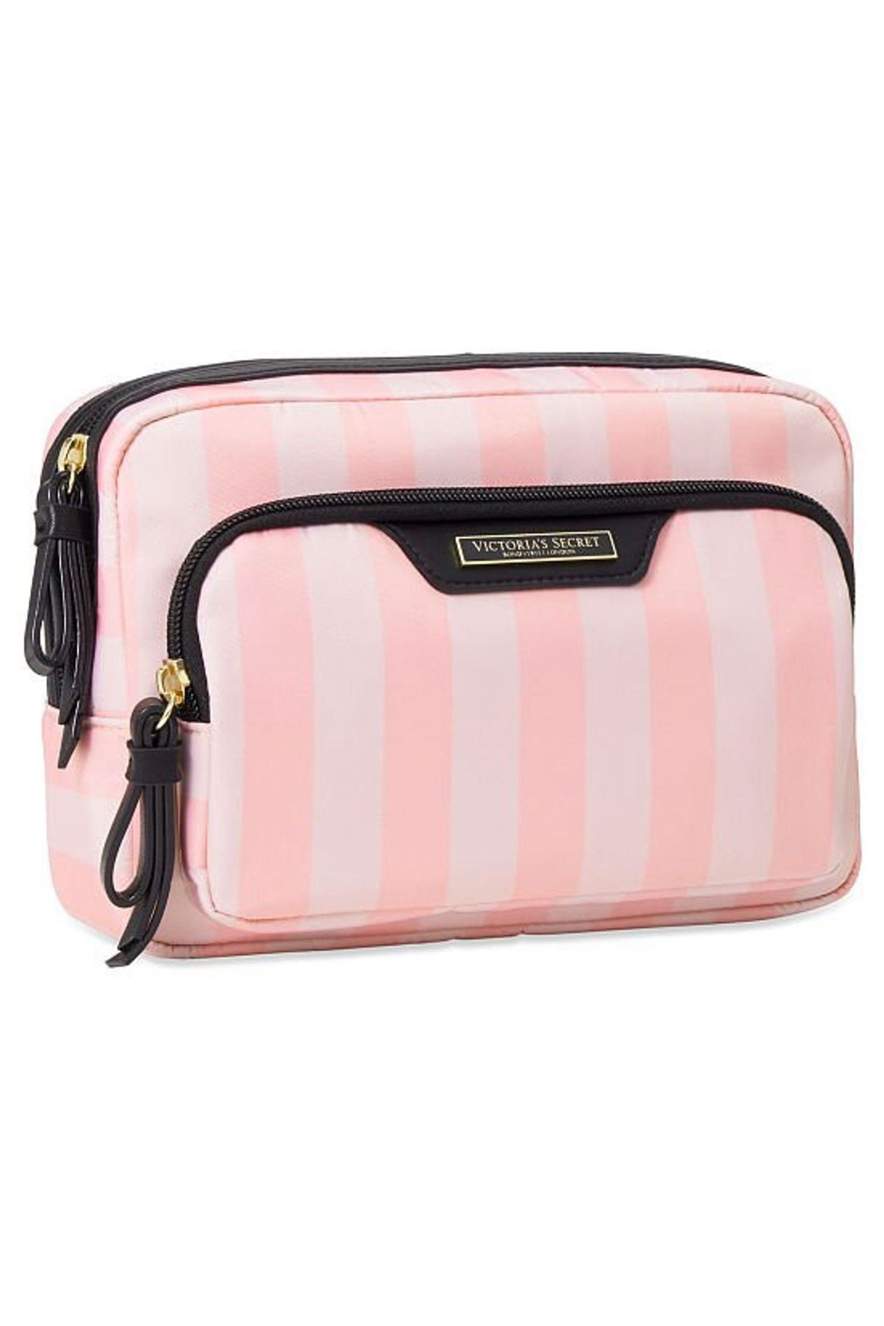 Buy Victoria's Secret Pink Iconic Stripe Makeup Bag from Next Ireland