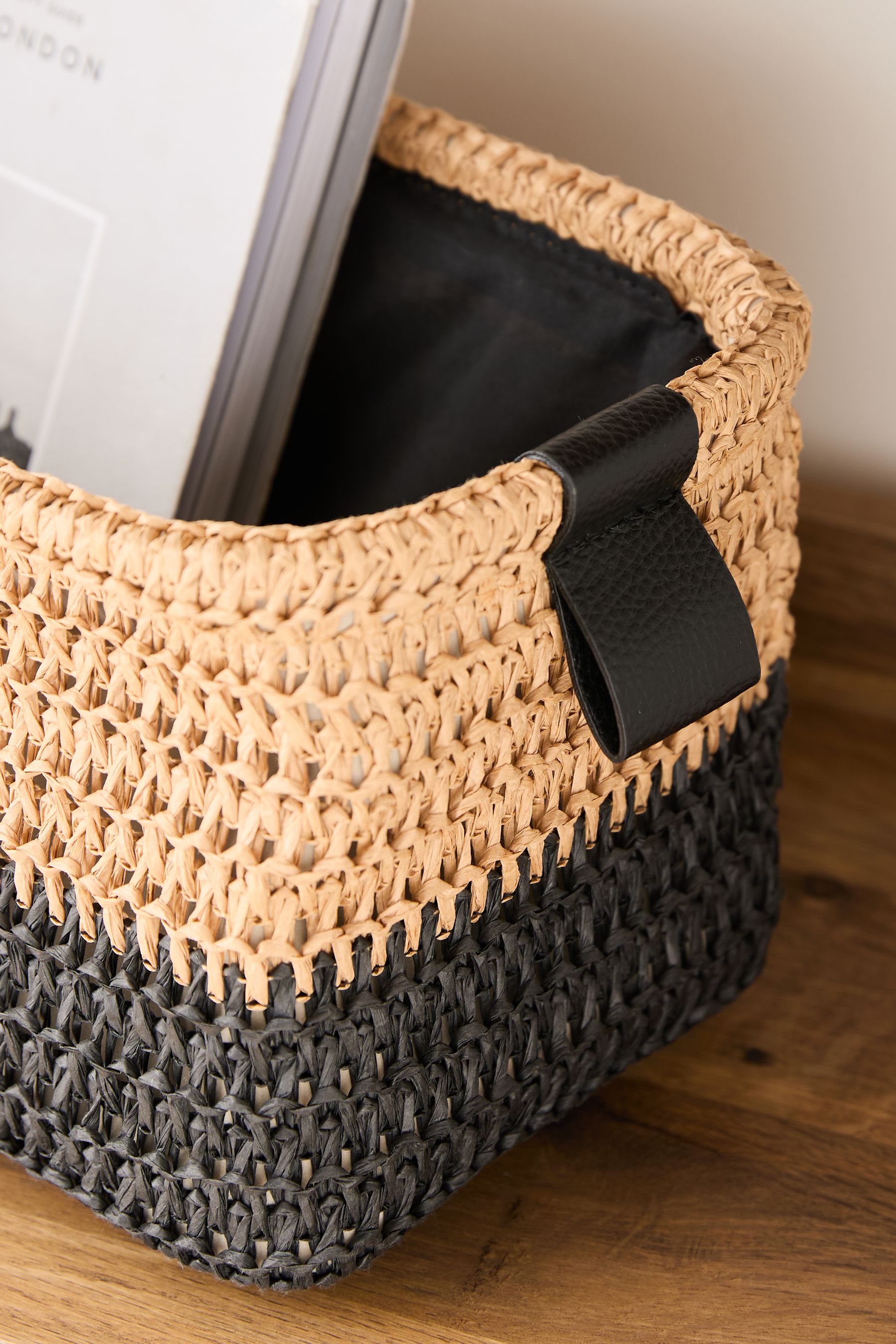 Buy Natural Bronx Slimline Storage Basket from the Next UK online shop