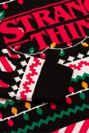 Buy Vanilla Underground Black Stranger Things Mens Licensed Adult ...