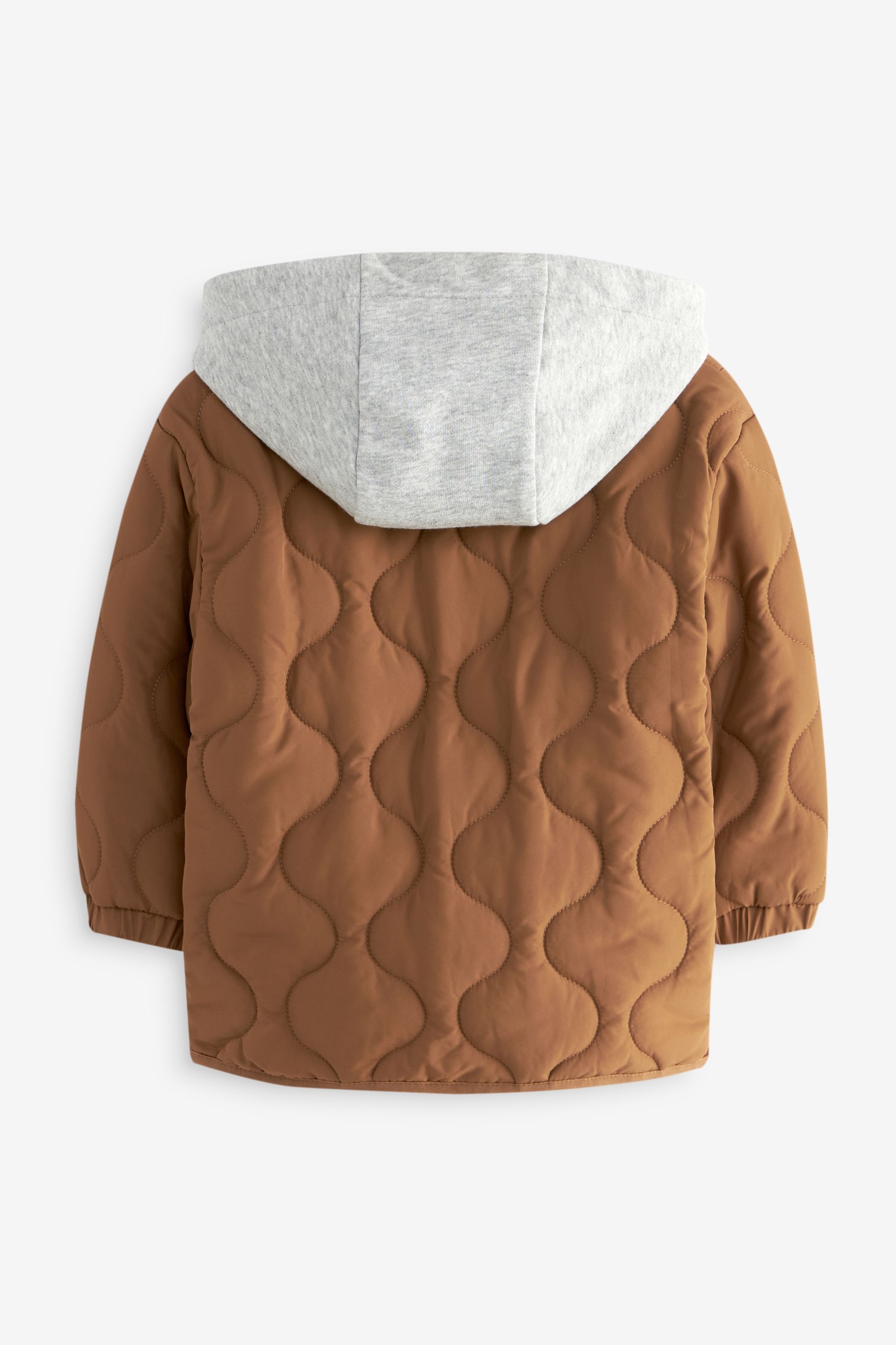 Buy Tan Brown Quilted Jacket (3mths-7yrs) from the Next UK online shop