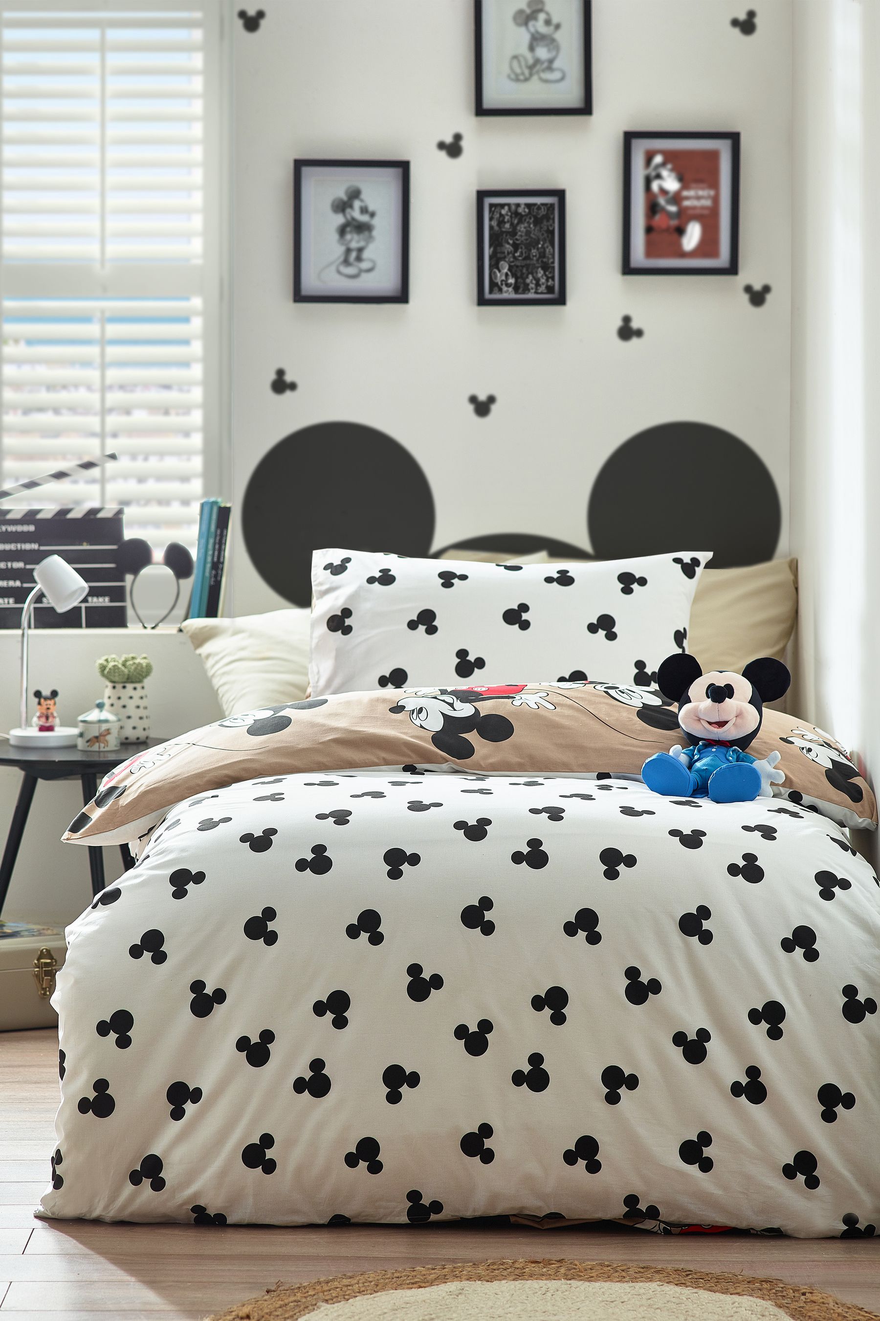 Buy Mickey Mouse 100% Cotton Duvet Cover and Pillowcase Set from the ...