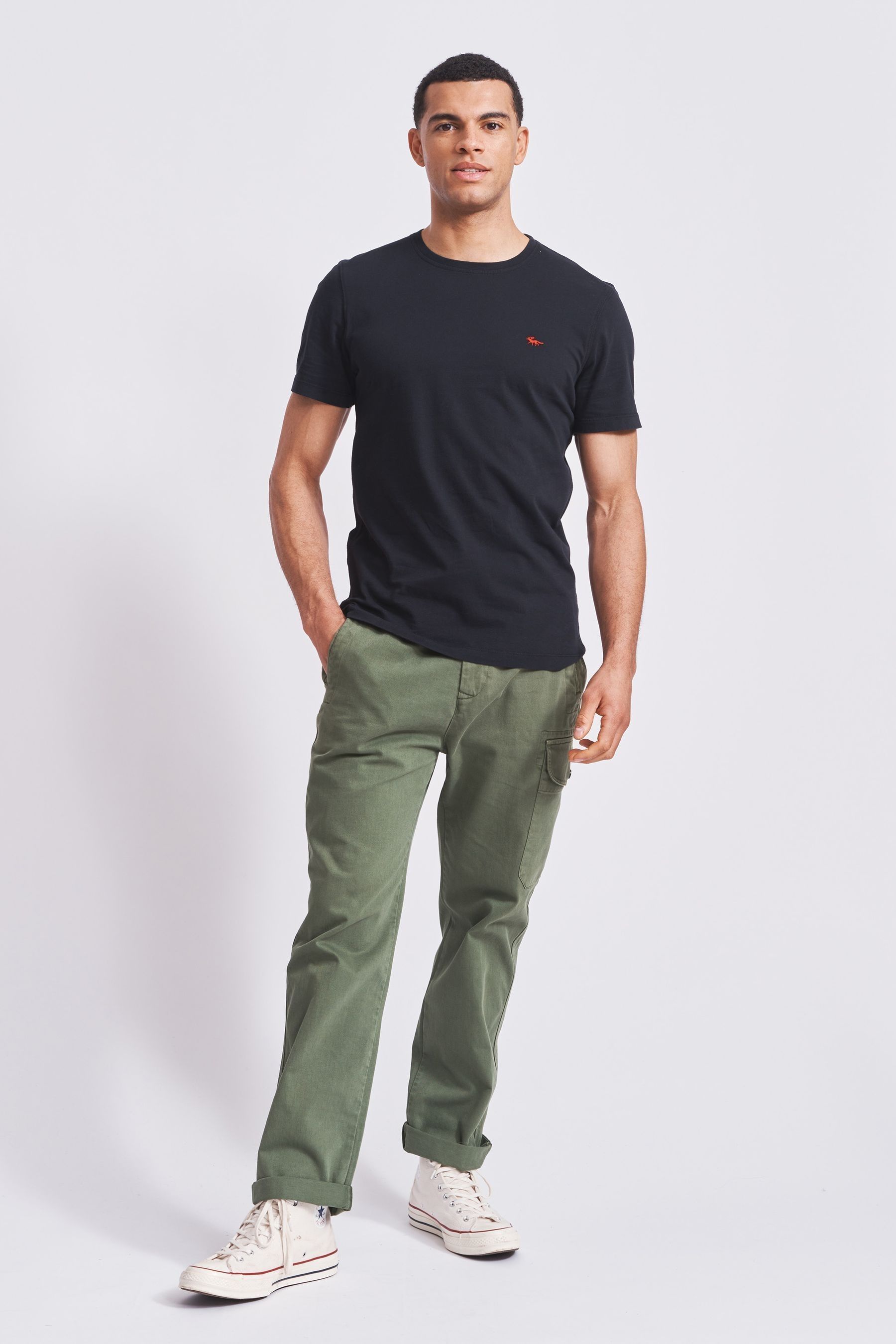 Buy Aubin Logo Cotton T-Shirt from the Next UK online shop