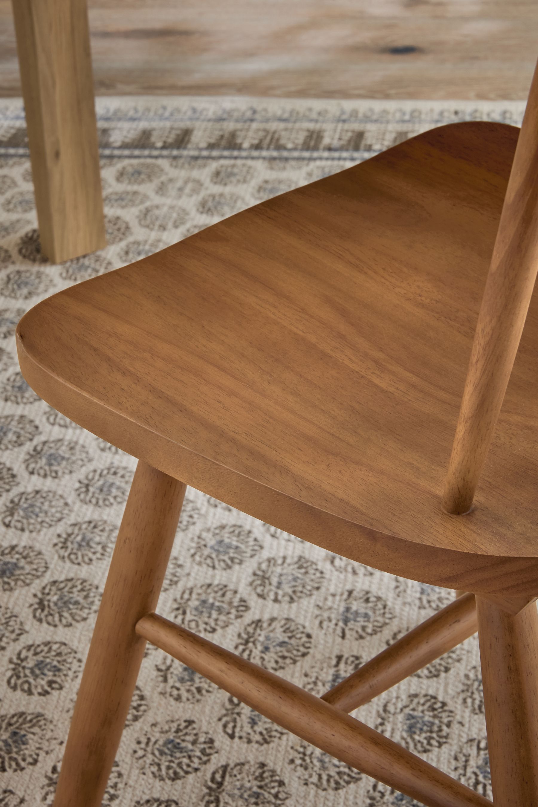 Buy Set of 2 Natural Fin Wooden Dining Chairs from the Next UK online shop