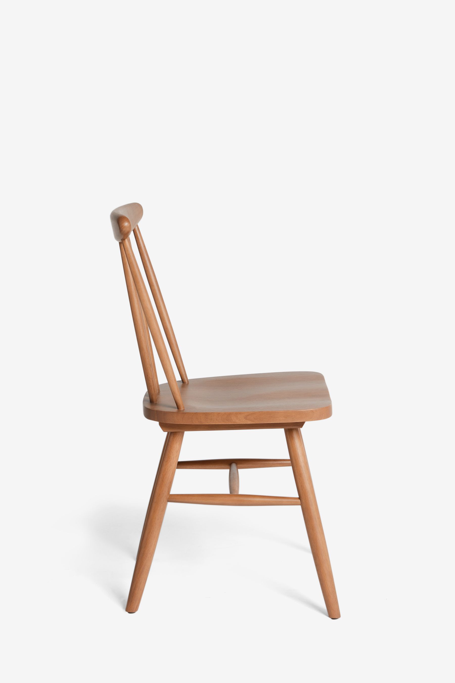 Buy Set of 2 Natural Fin Wooden Dining Chairs from the Next UK online shop