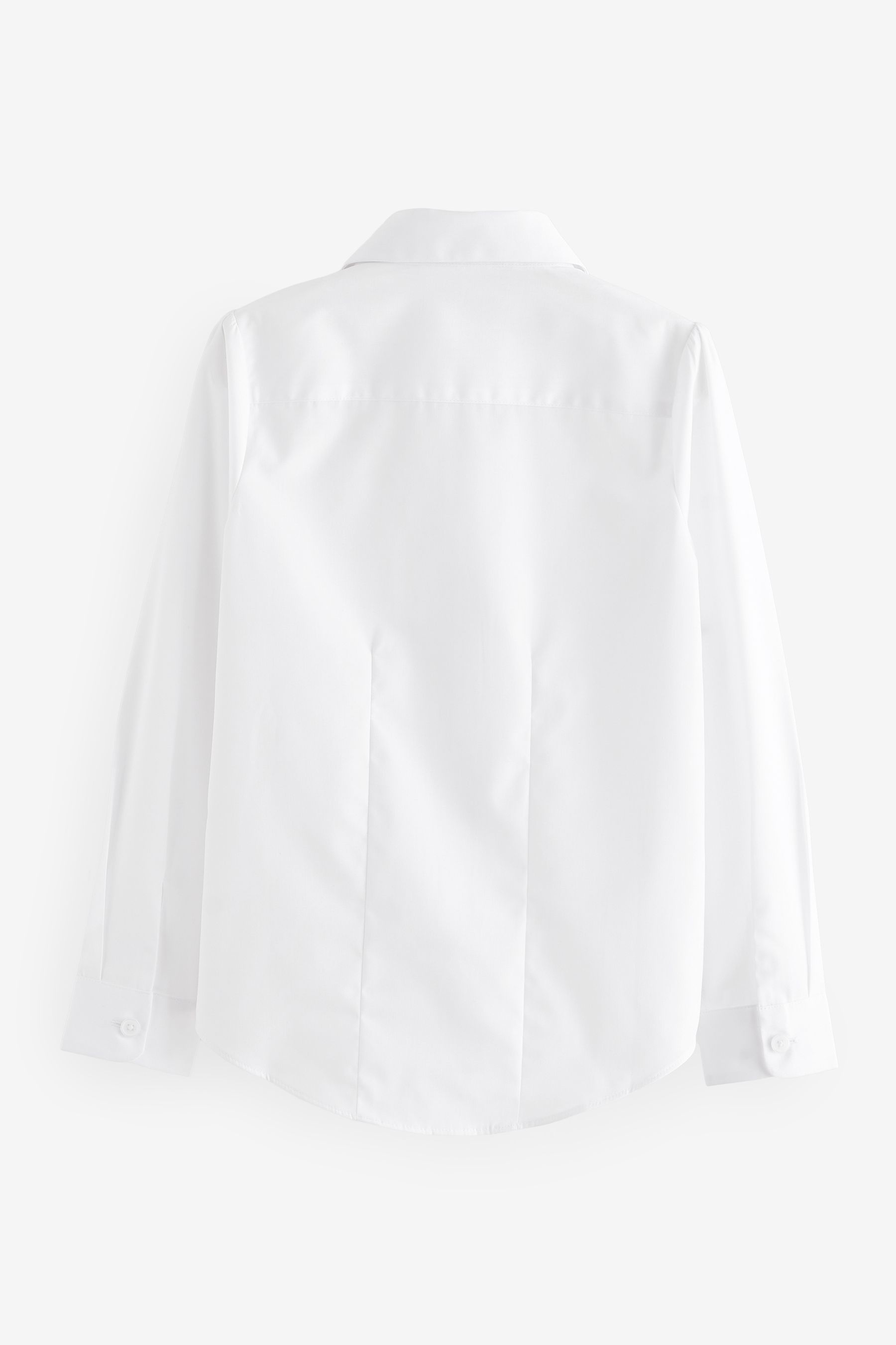 Buy Clarks White Long Sleeve Girls School Shirts 2 Pack from the Next ...