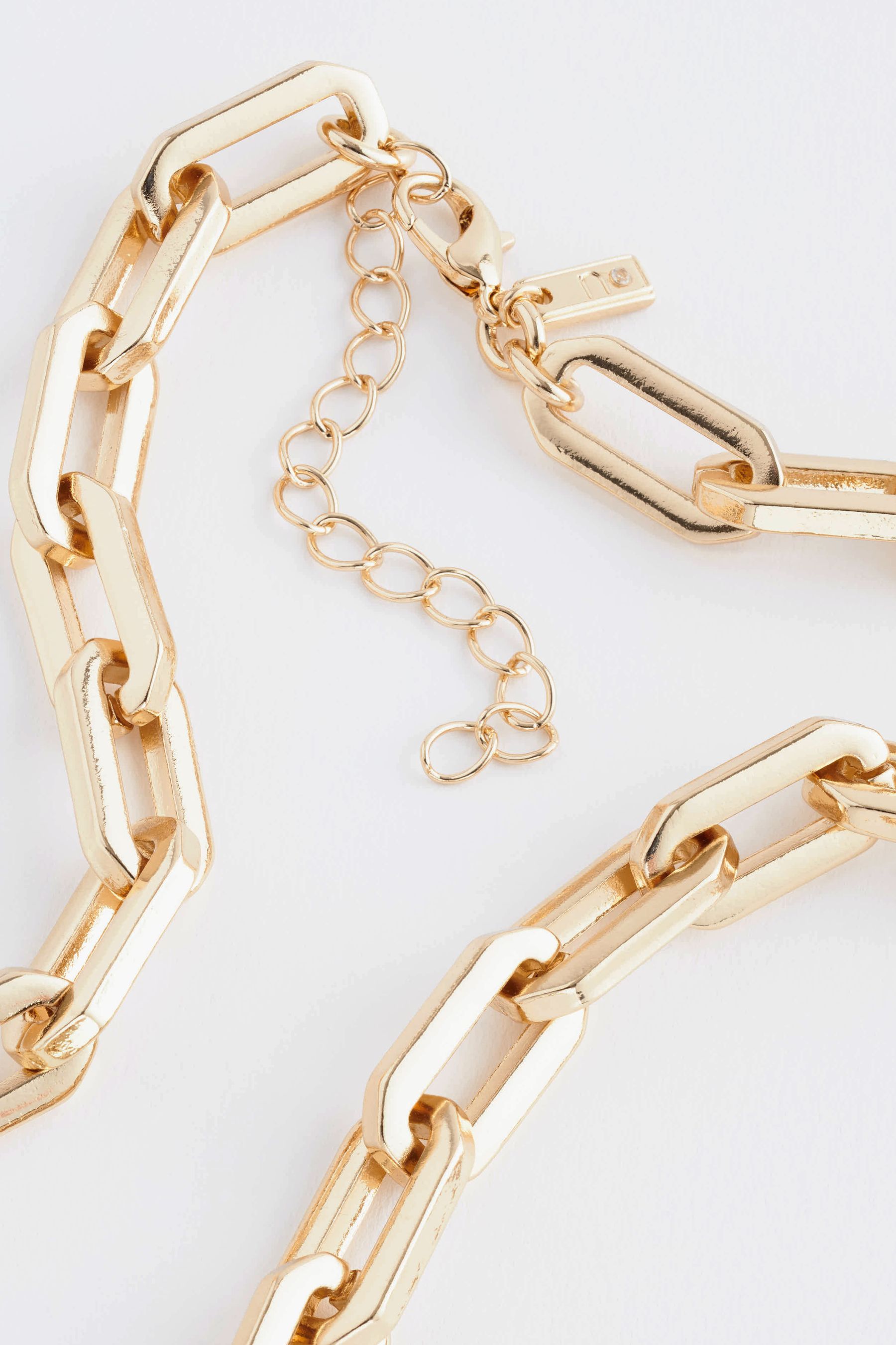 Buy Gold Tone Long Chain Link Necklace from the Next UK online shop