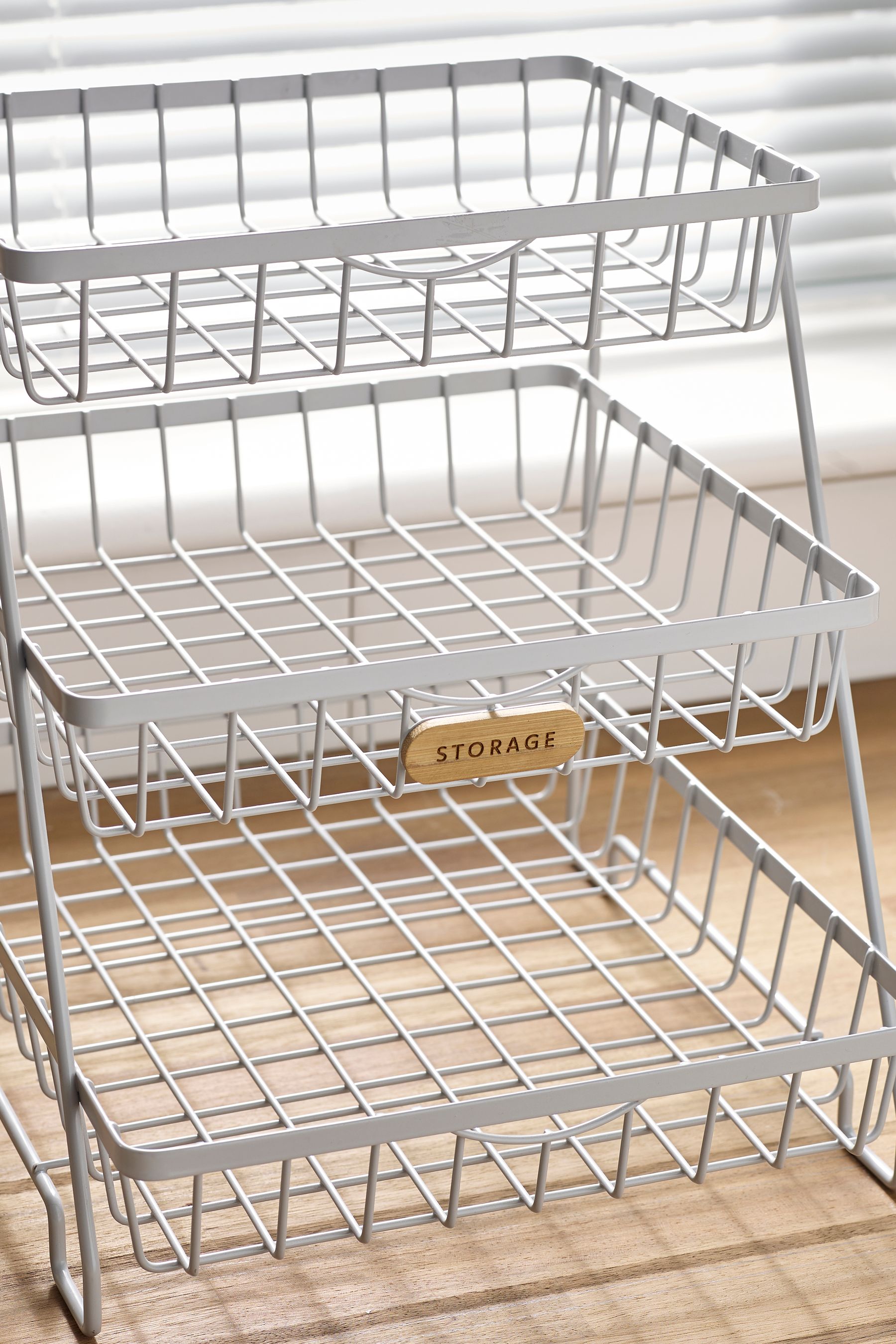 Buy Grey Malvern 3 Tier Kitchen Storage Caddy from the Next UK online shop