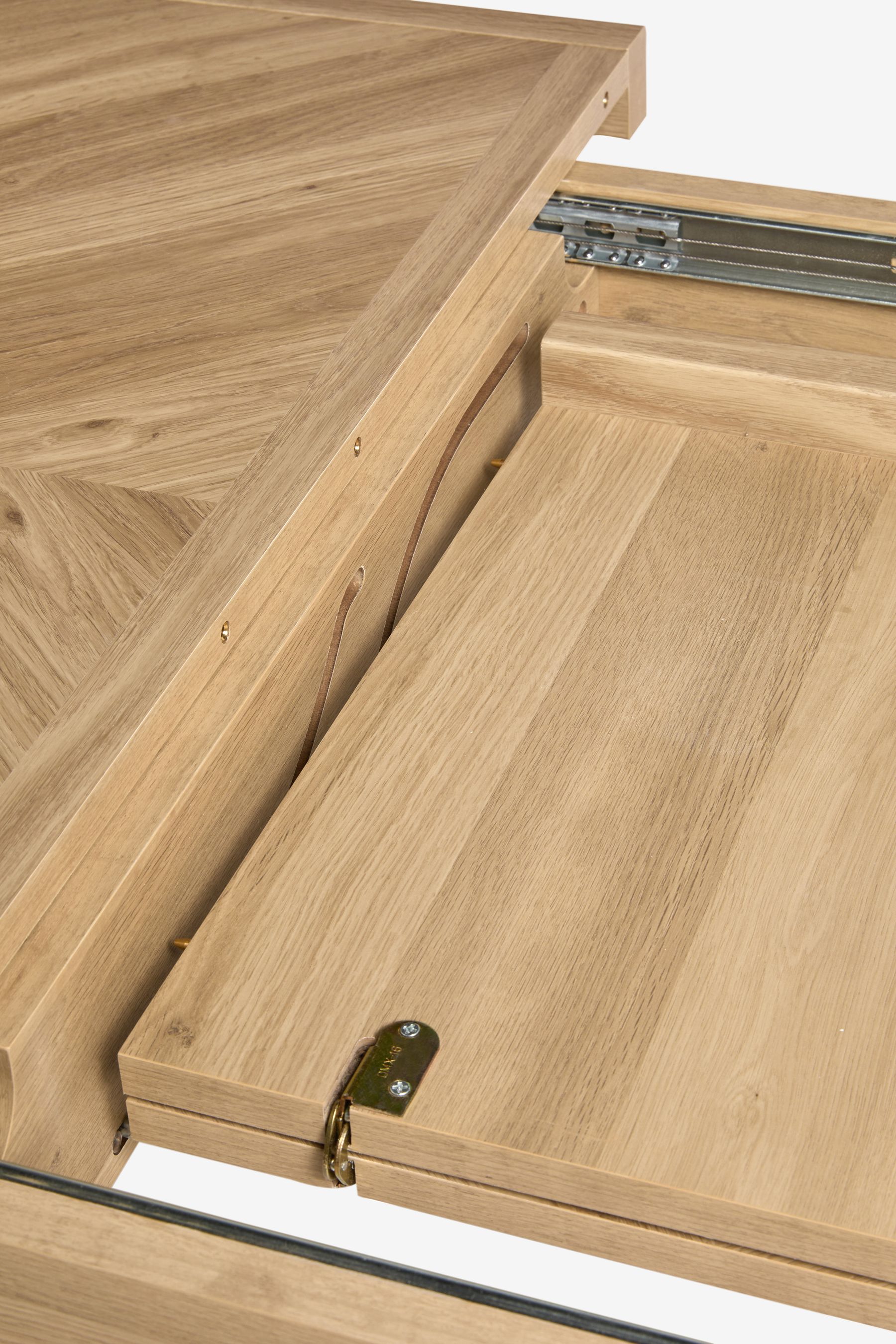 Buy Light Natural Hayford Oak Effect Extending 6 to 8 Seater Dining ...