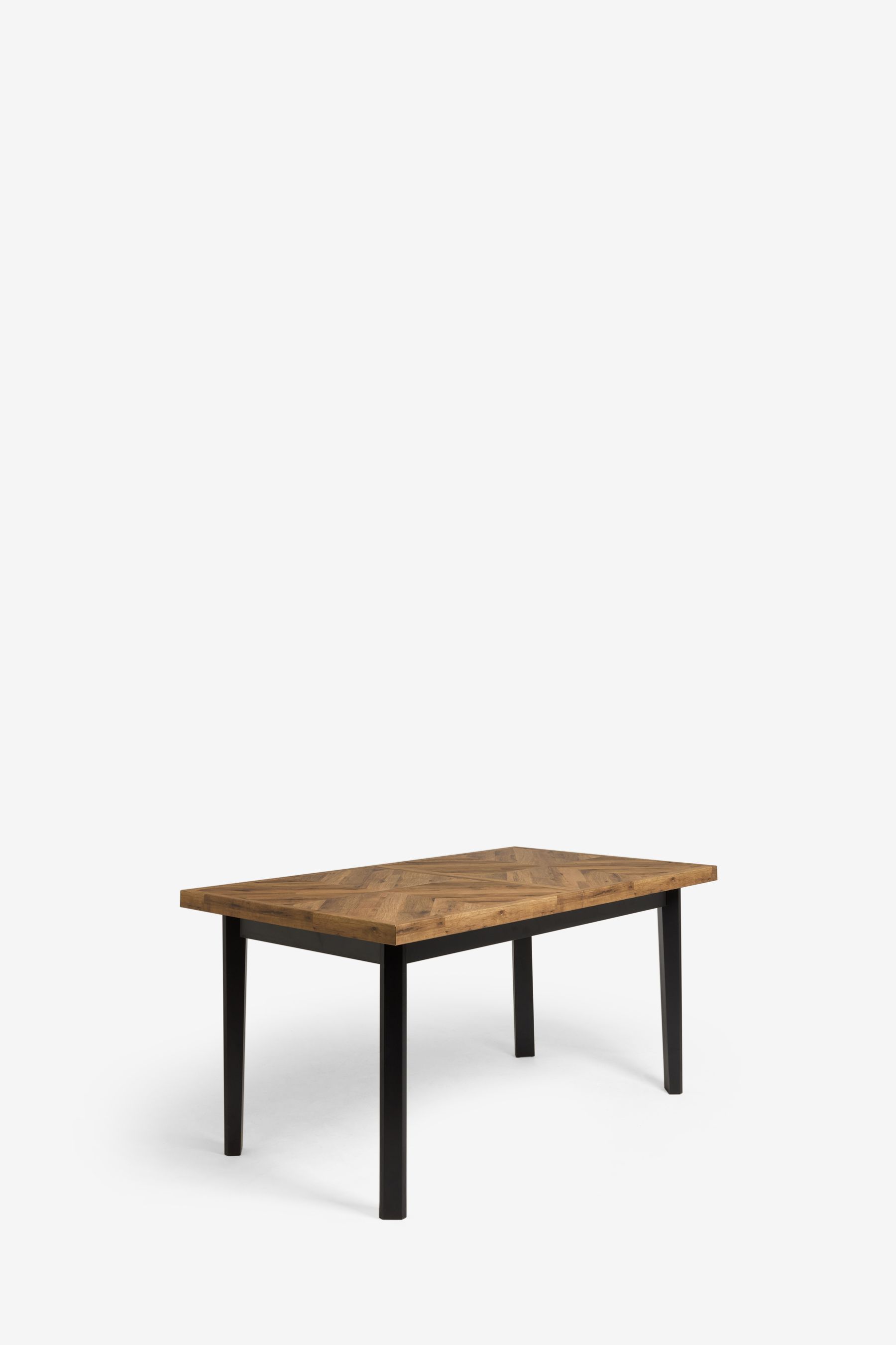 Buy Dark Natural Bronx Luxe 6 to 8 Extending Dining Table from the Next ...