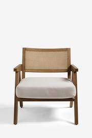 Buy Bronx Frame, Contemporary Tweed Linen Natural Abel Wooden Rattan ...