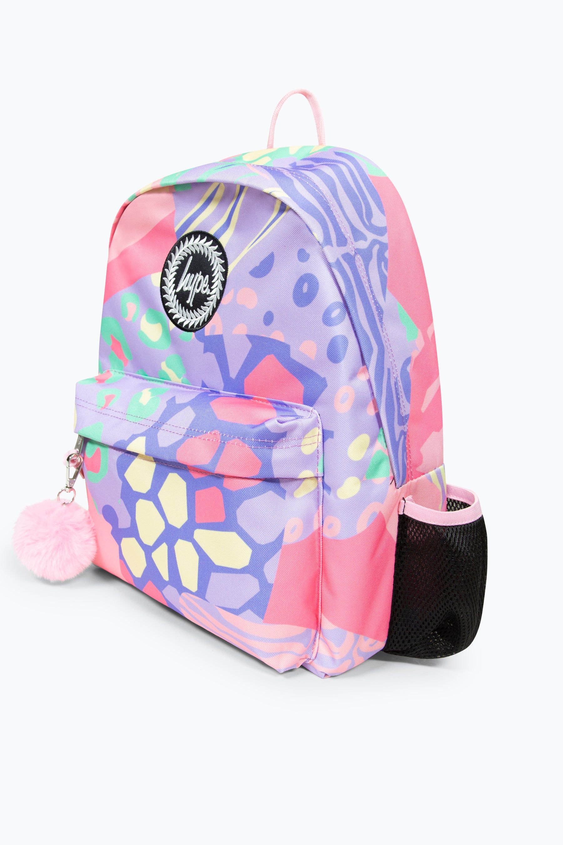 Buy Hype. Multi Pastel Prints Badge Backpack from the Next UK online shop