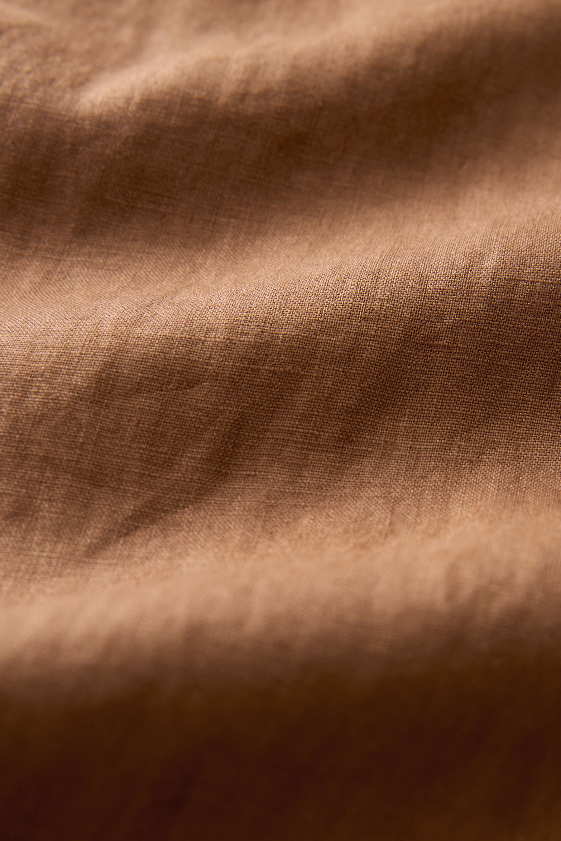 Buy Rust Brown 100% Linen Drawstring Trousers from the Next UK online shop
