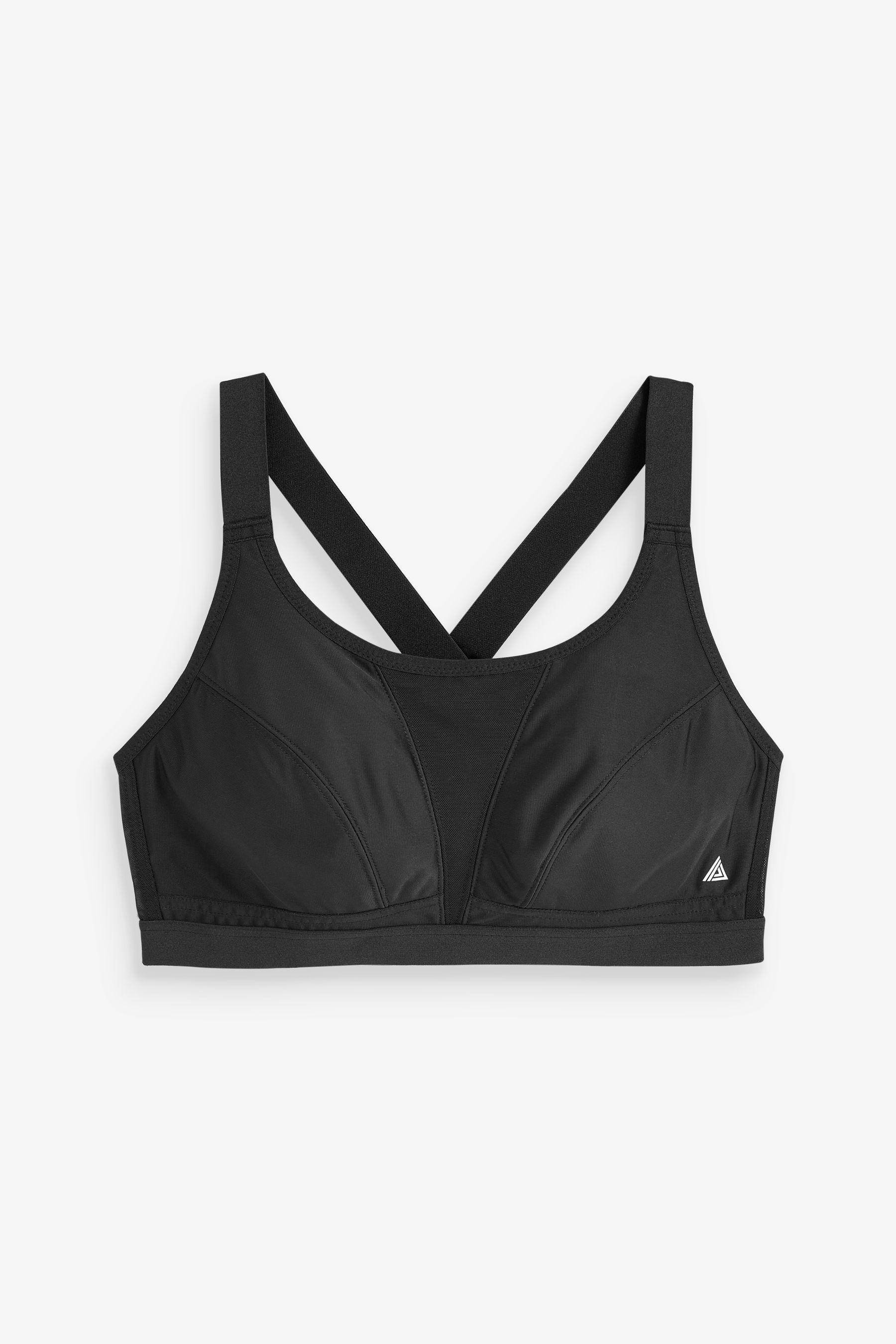 Buy Red/Black Active Sports High Impact Crop Tops 2 Pack from the Next ...