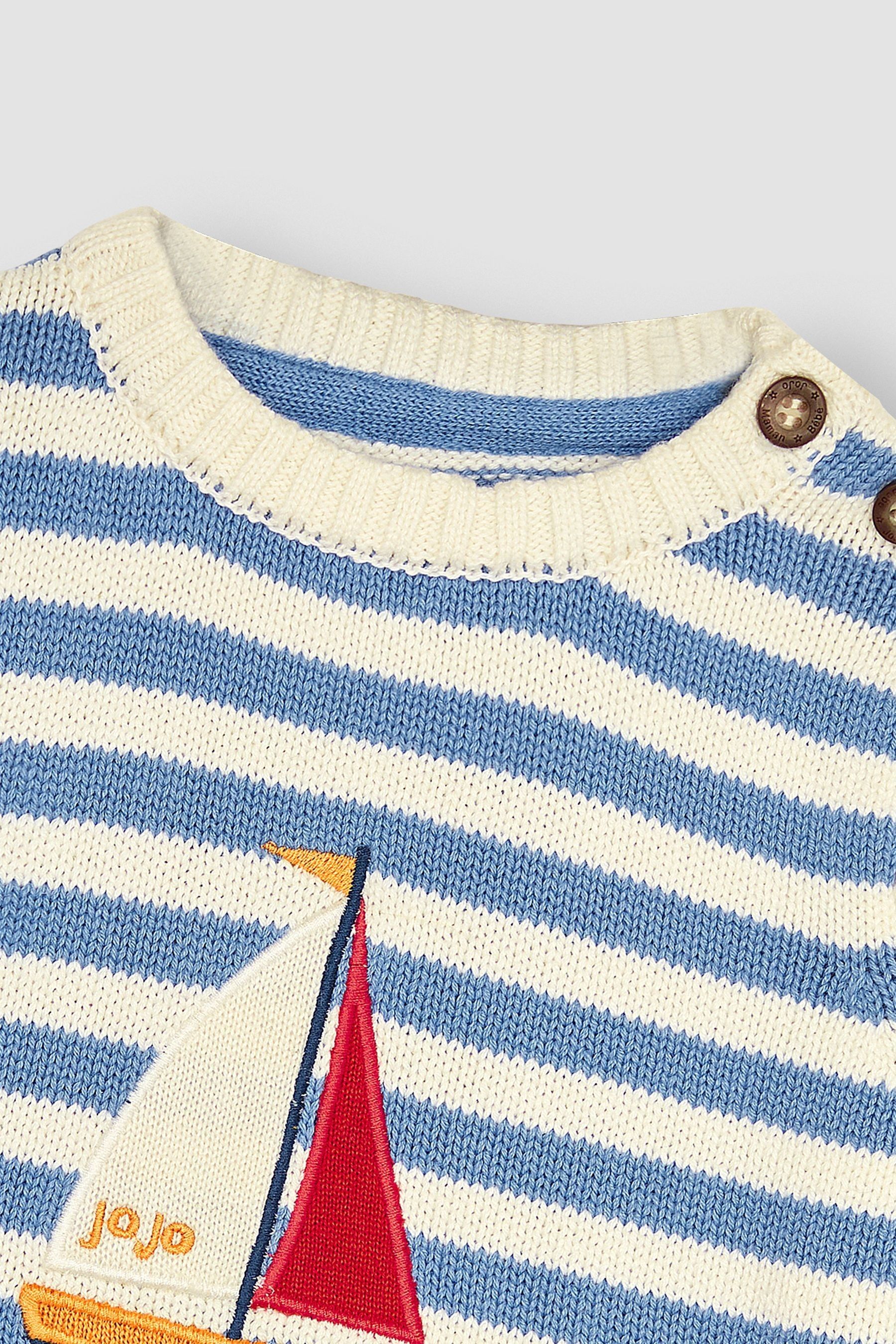 Buy JoJo Maman Bébé Blue Nautical Jumper from the Next UK online shop