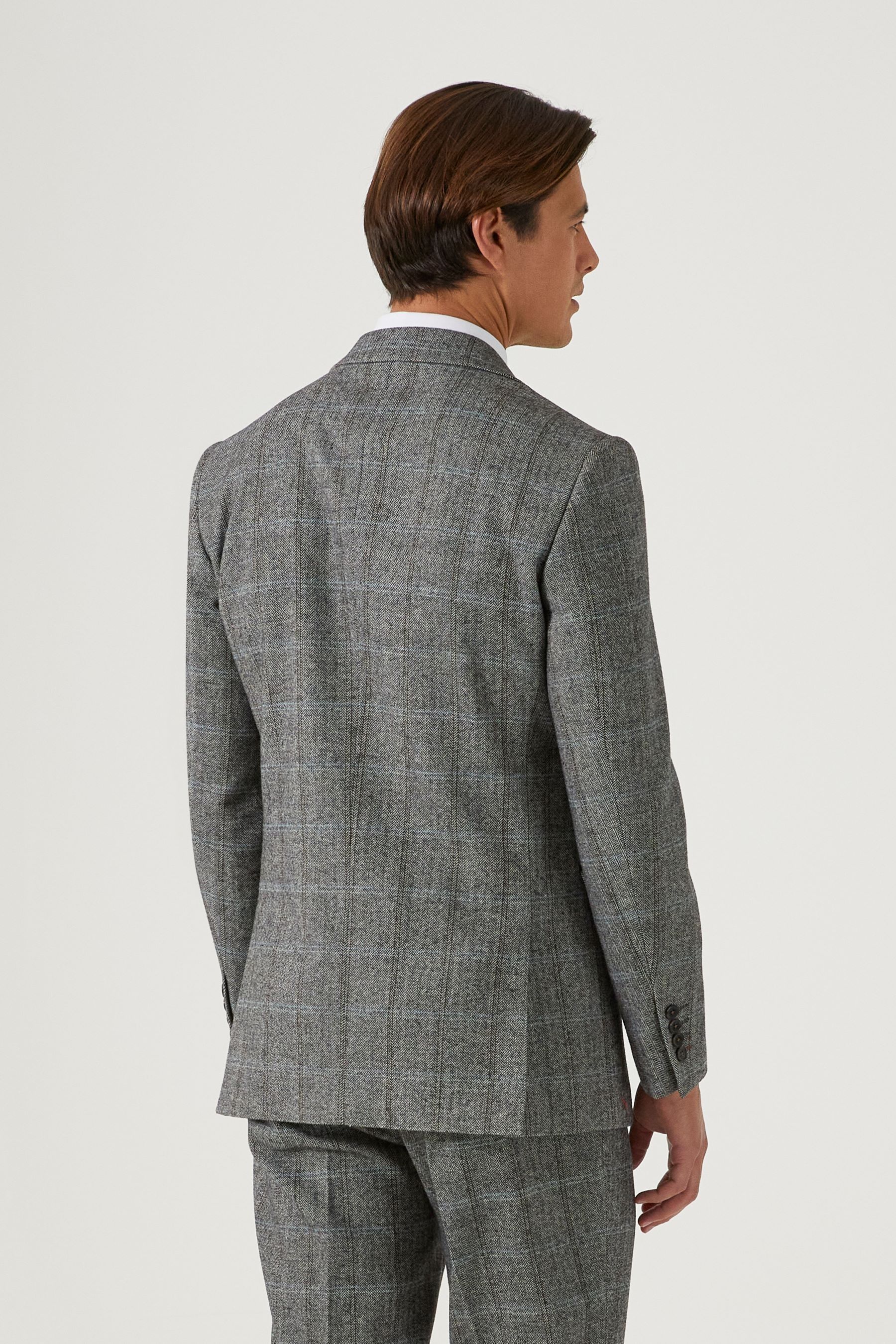 Buy Skopes Grey Tailored Fit Rowan Suit: Jacket from the Next UK online ...