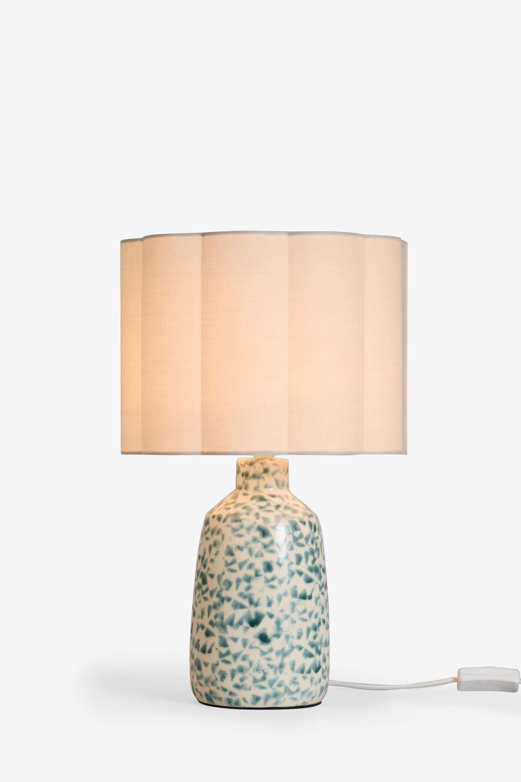 Buy Nina Campbell Blue Chester Table Lamp from the Next UK online shop