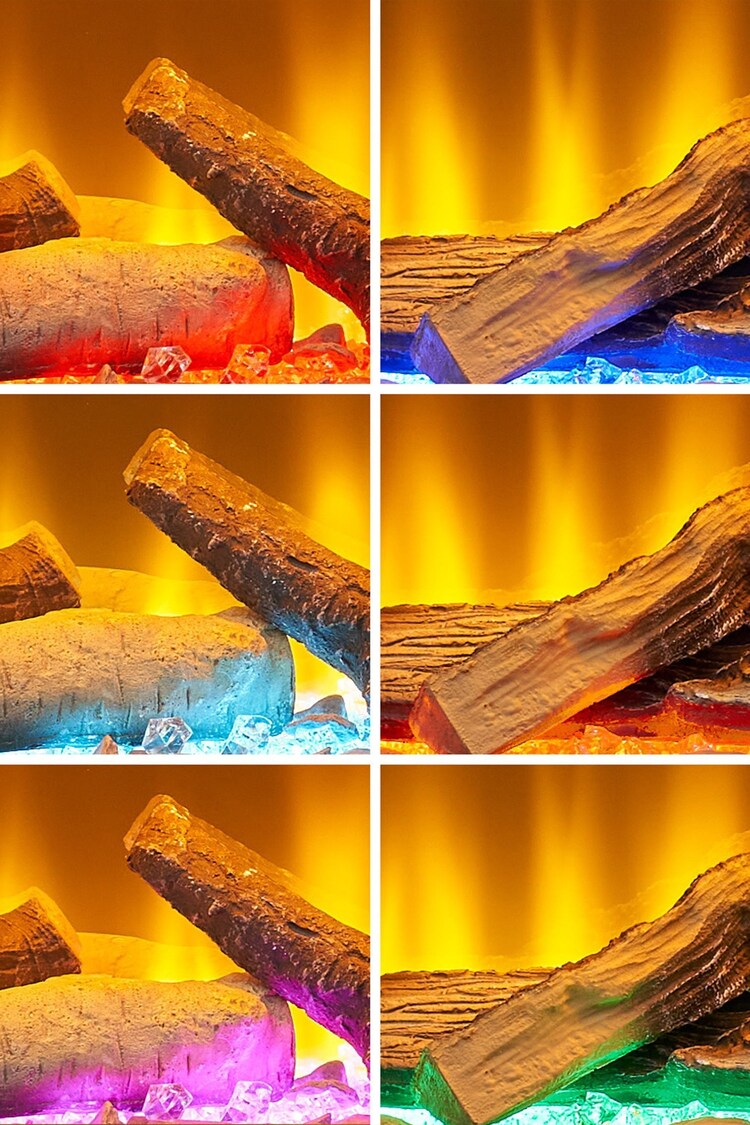 Buy Acantha Black Aspire 150 Panoramic Media Wall Electric Fire from ...