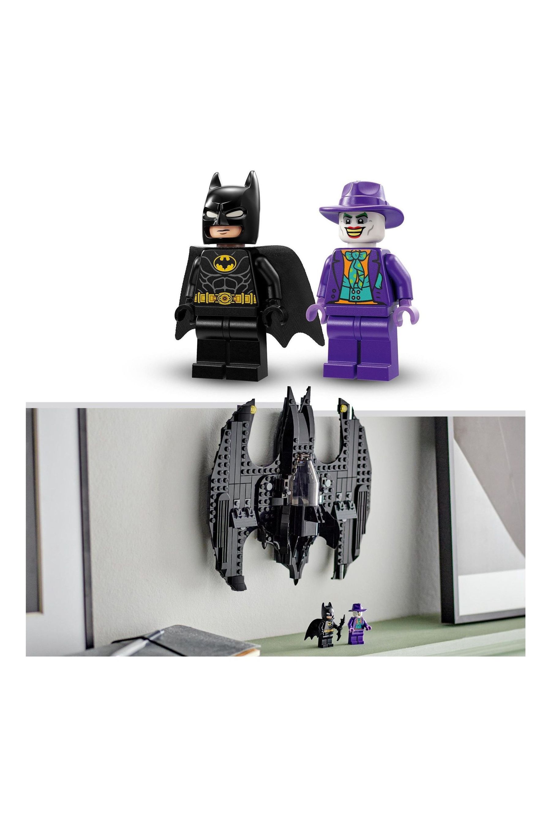 Buy LEGO DC Batwing Batman vs The Joker Plane Toy Set 76265 from the ...