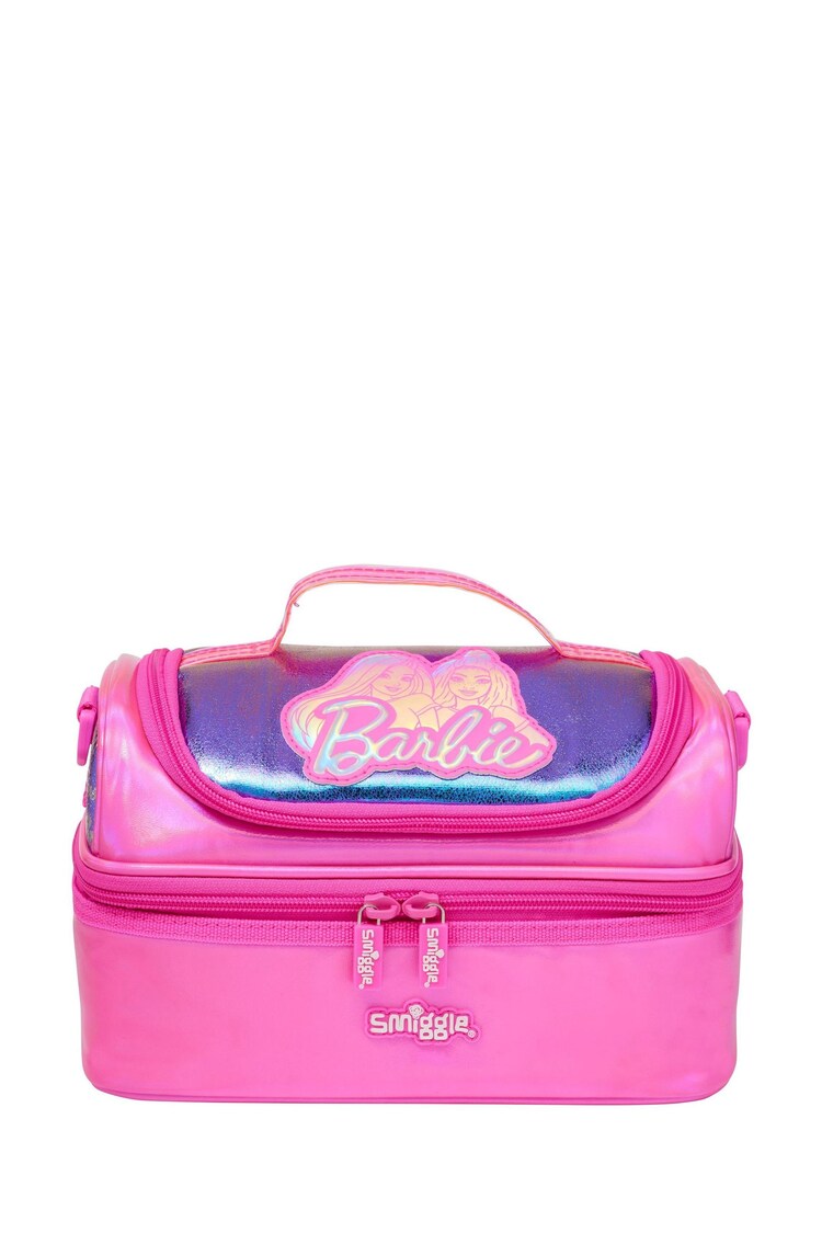 Buy Smiggle Pink Barbie Double Decker Lunchbox with Strap from the Next ...