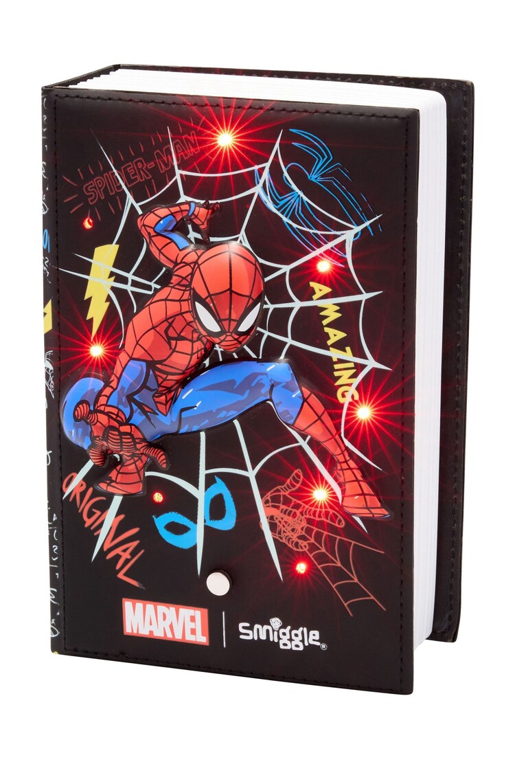Buy Smiggle Black Spider-Man Light Up Booksafe from the Next UK online shop