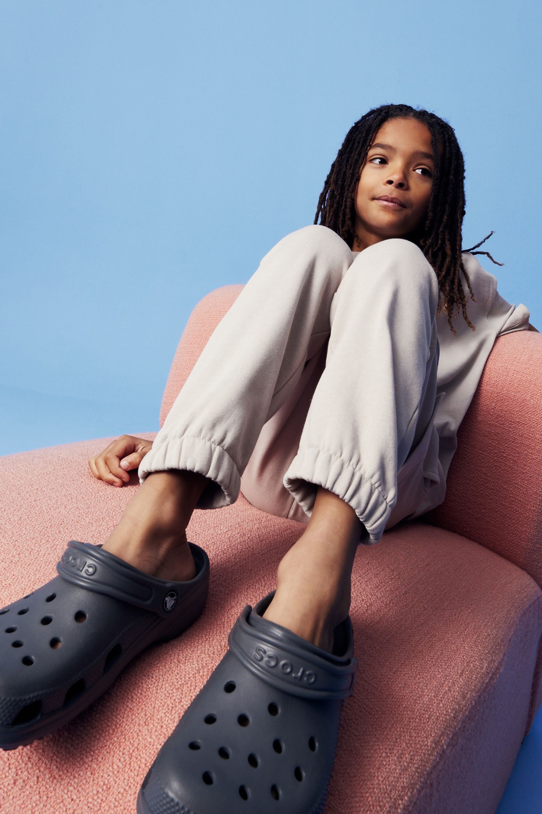 Buy Crocs Navy Classic Kids Unisex Clogs from the Next UK online shop