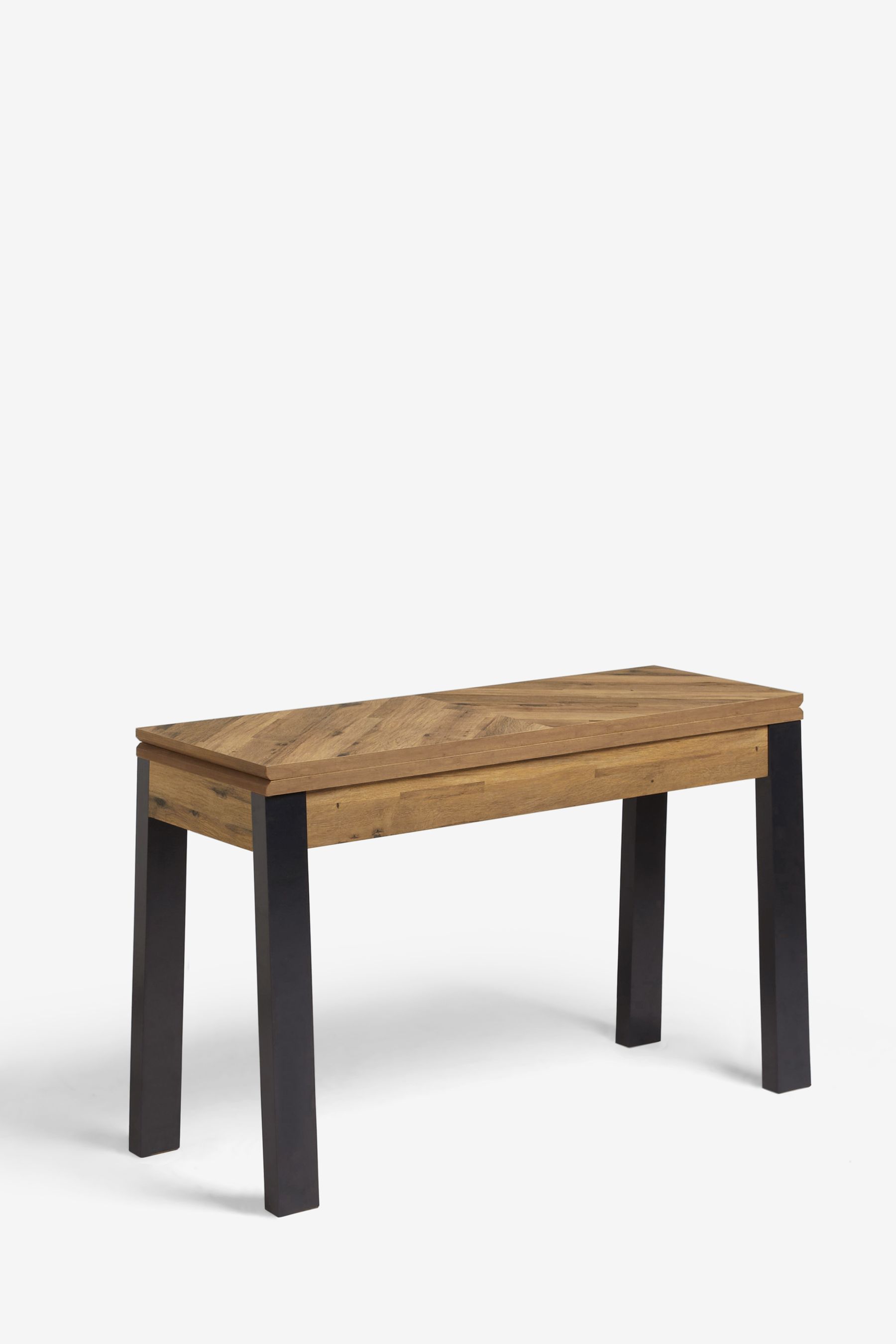 Buy Dark Bronx Oak Effect Console Dining Table from the Next UK online shop