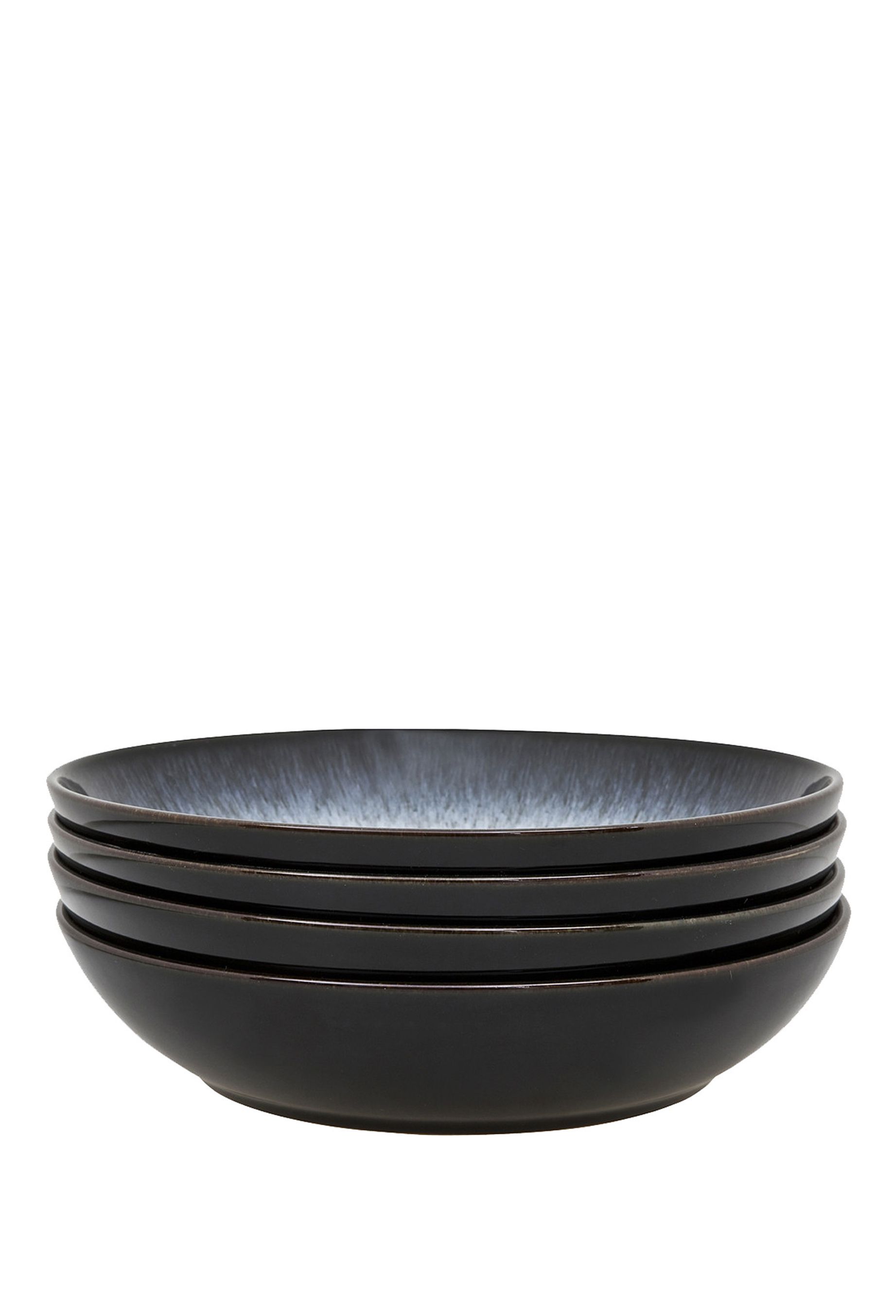 Buy Denby Set of 4 Black Halo Pasta Bowls from the Next UK online shop