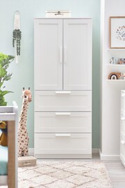 Buy White Flynn Kids Double Wardrobe from the Next UK online shop