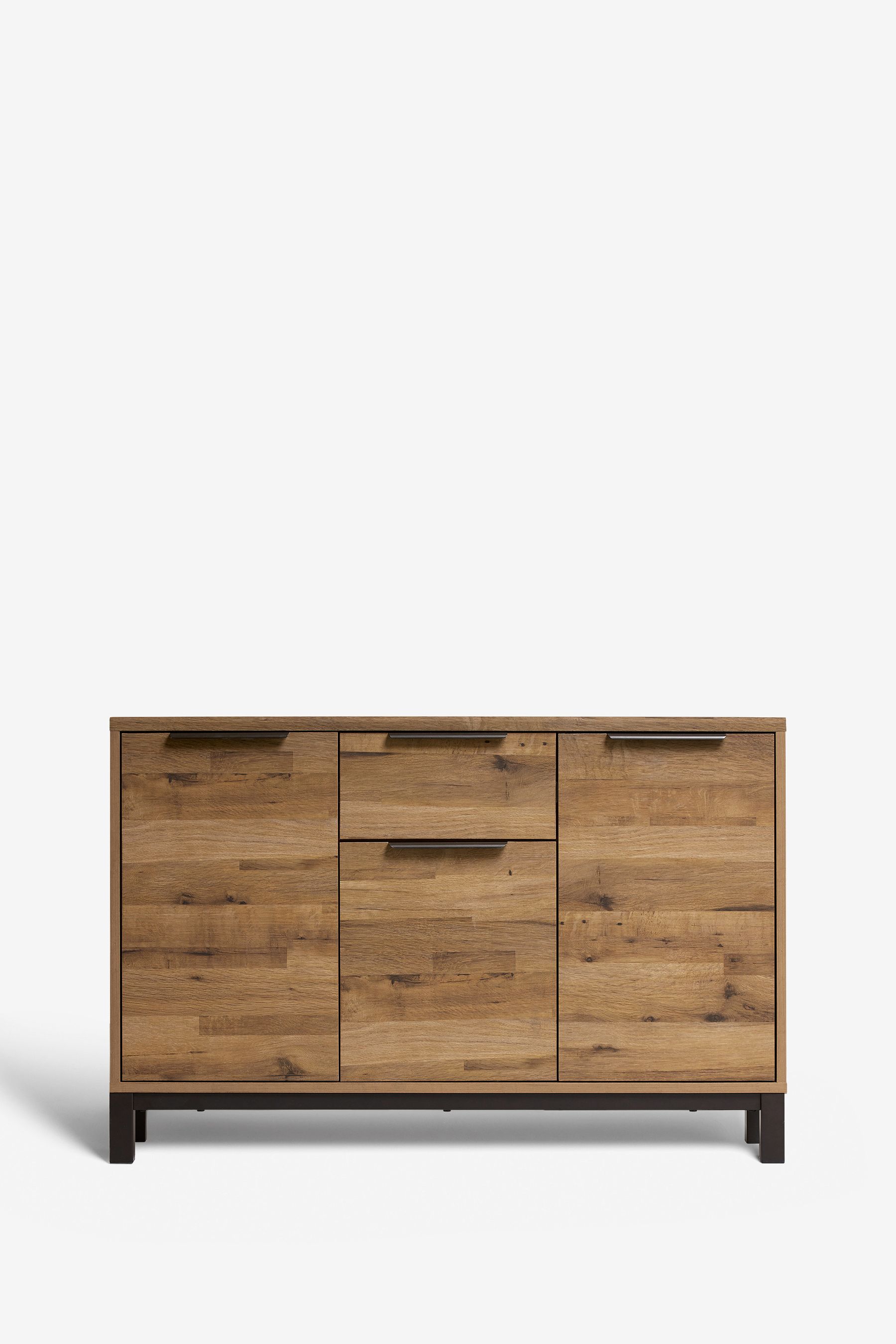 Buy Dark Bronx Oak Effect Slim Large Sideboard from the Next UK online shop