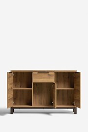 Buy Dark Bronx Oak Effect Slim Large Sideboard from Next Ireland