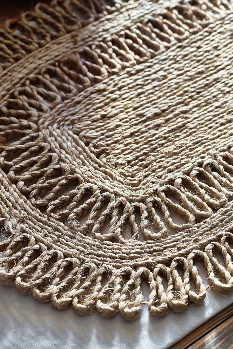 Buy Natural Set of 2 Natural Jute Woven Placemats from the Next UK ...