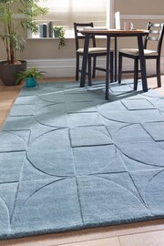 Buy Origins Blue Penny Carved Rug from the Next UK online shop