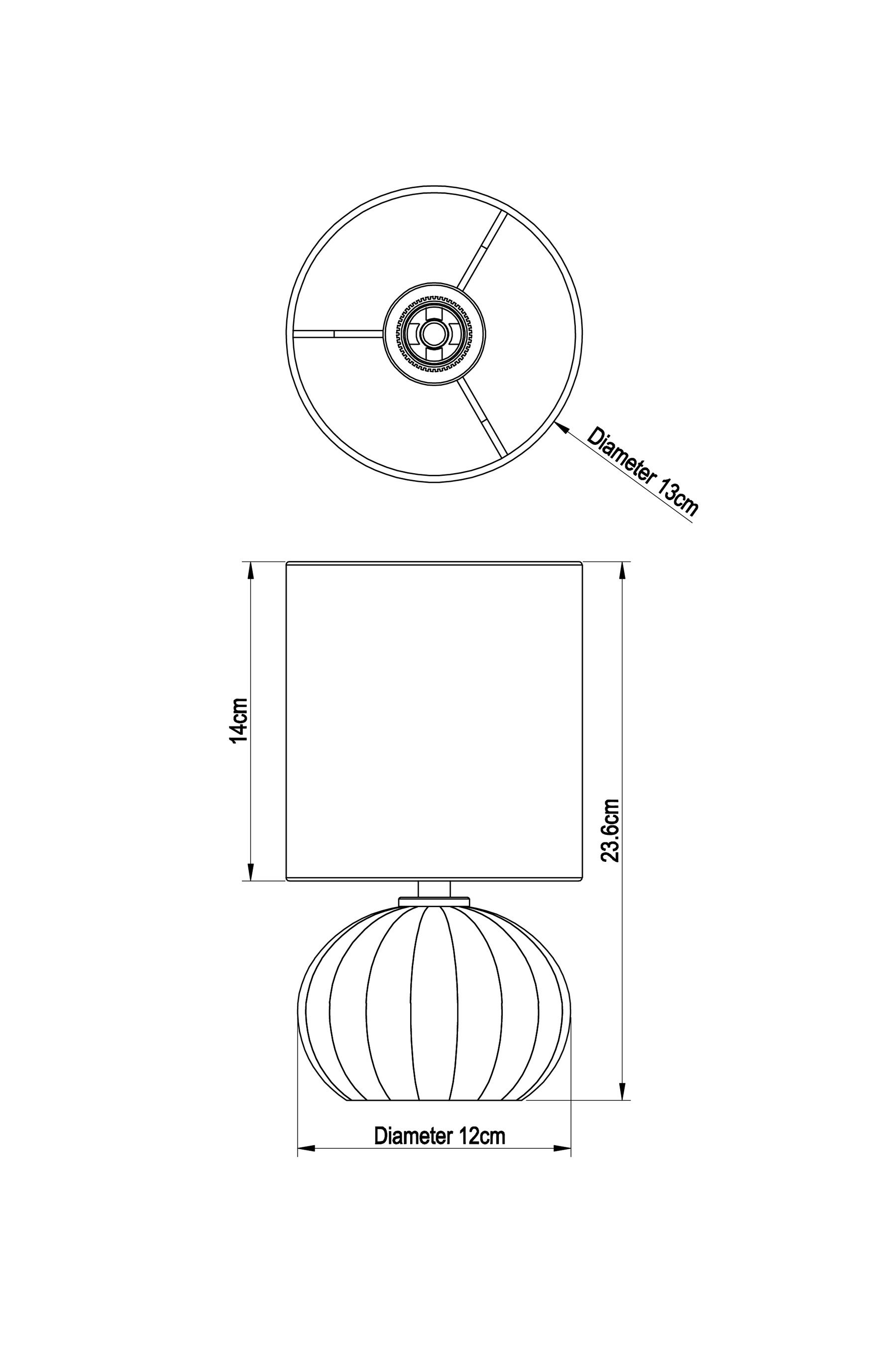 Buy Brass Bourton Bedside Table Lamp from the Next UK online shop