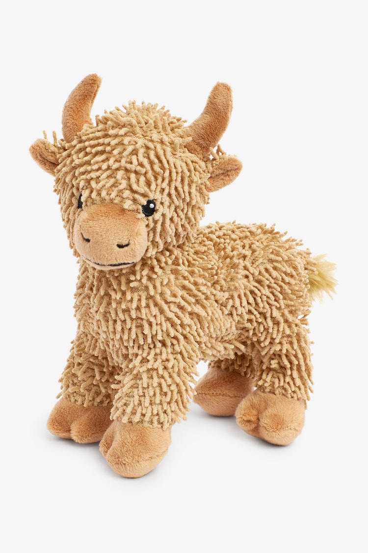 Buy Hamish The Highland Cow Dog Toy from the Next UK online shop