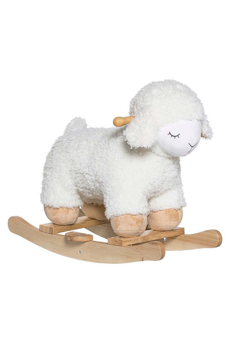 Buy Bloomingville White Laasrith Sheep Rocking Toy from Next Ireland