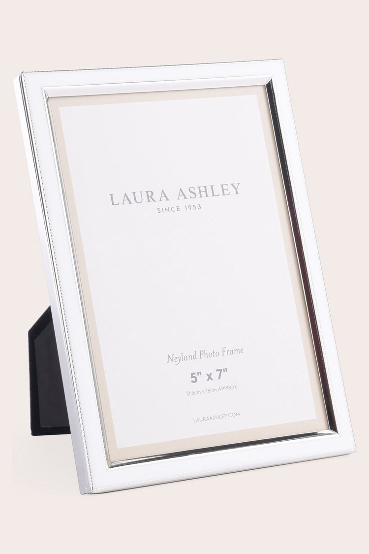 Buy Laura Ashley Silver Neyland Silver Plated Picture Frame from the ...