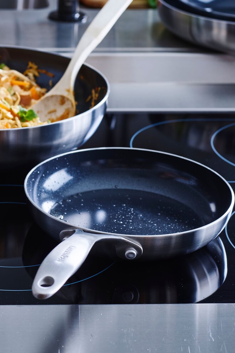 Buy GreenPan Silver Geneva 18cm Frying Pan from the Next UK online shop