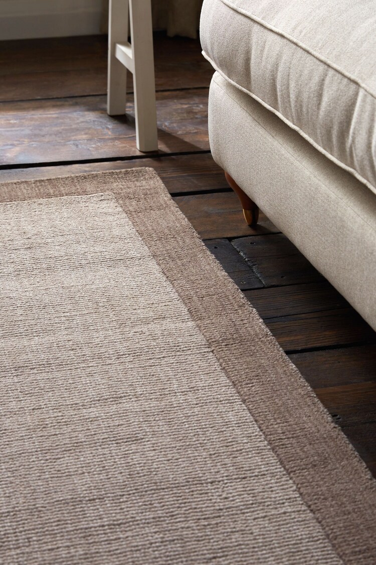 Buy Dark Natural Darcy Rug from the Next UK online shop