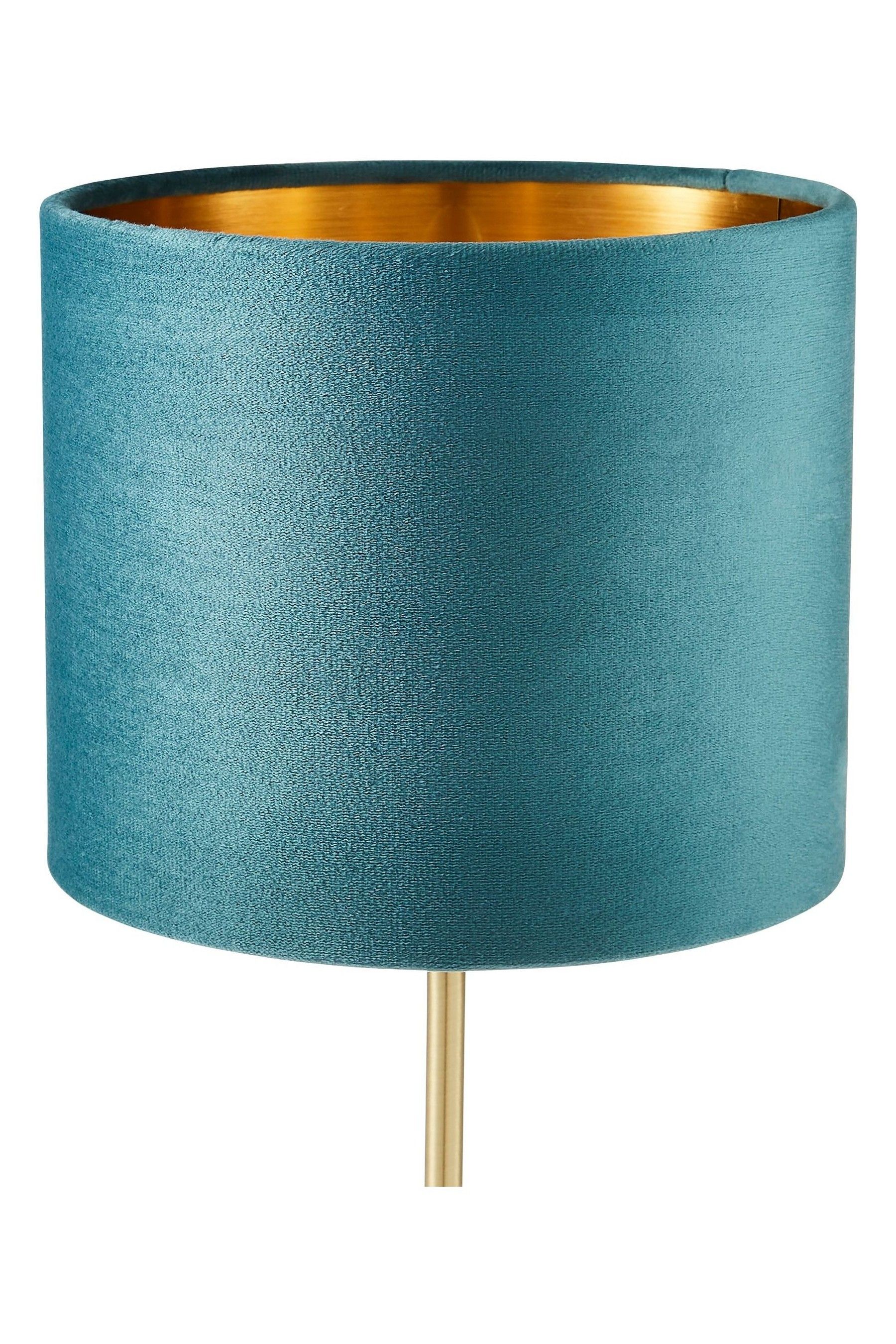 Buy BHS Blue Velvet Table Lamp from the Next UK online shop