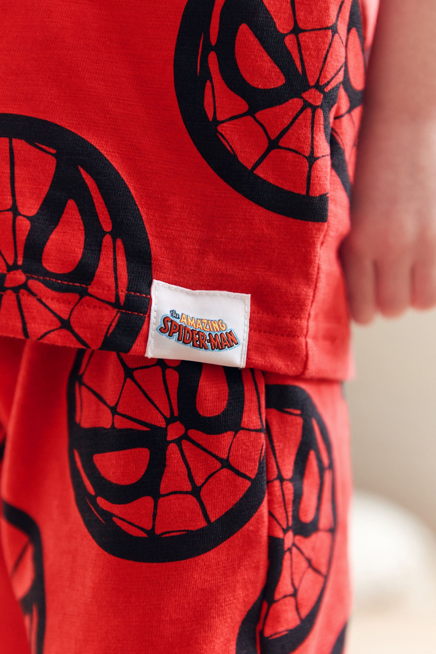 Buy Marvel 100% Cotton Short Pyjamas 3 Pack (12mths-12yrs) from the ...