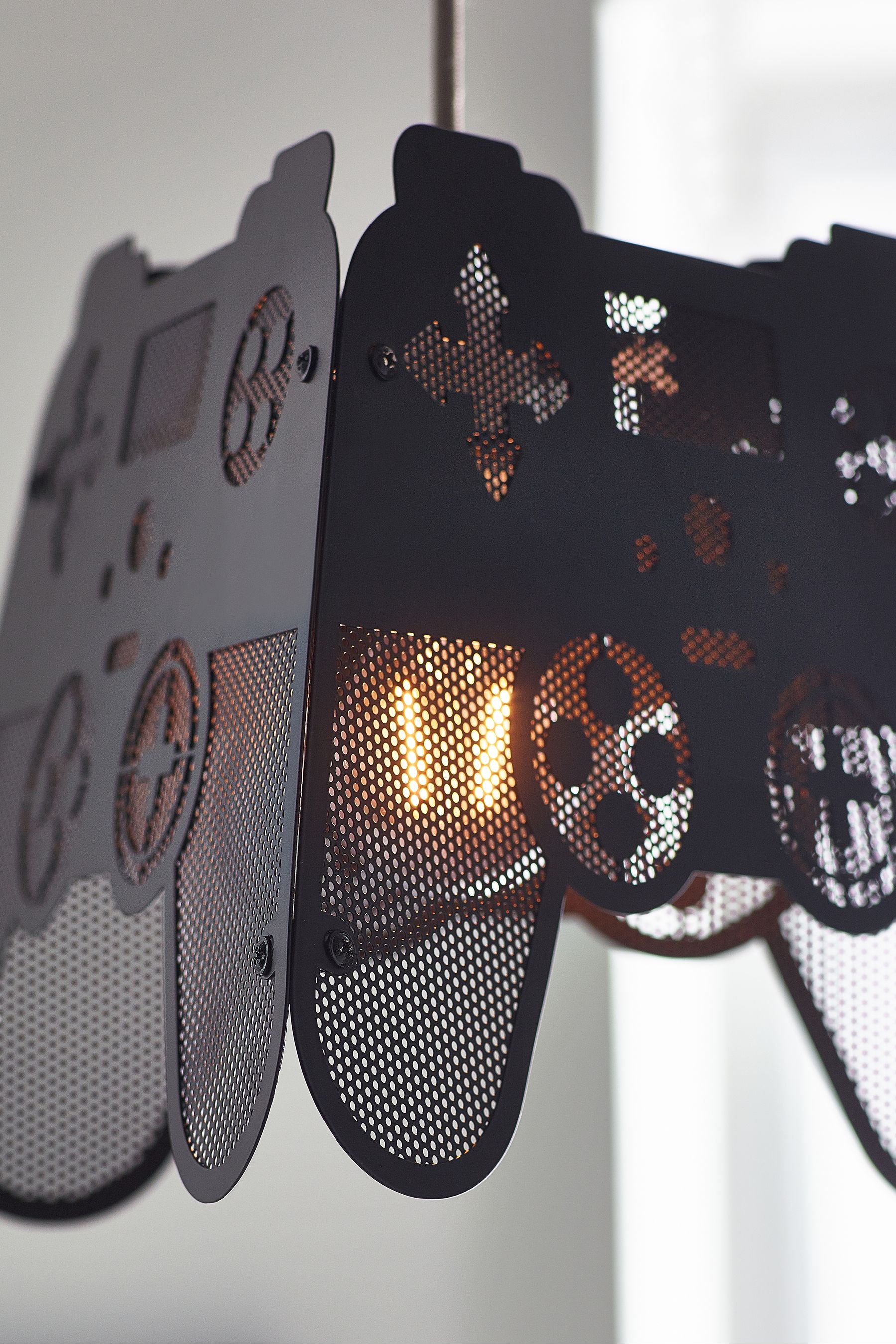 Buy Black Metal Game Controller Easy Fit Light shade from the Next UK ...