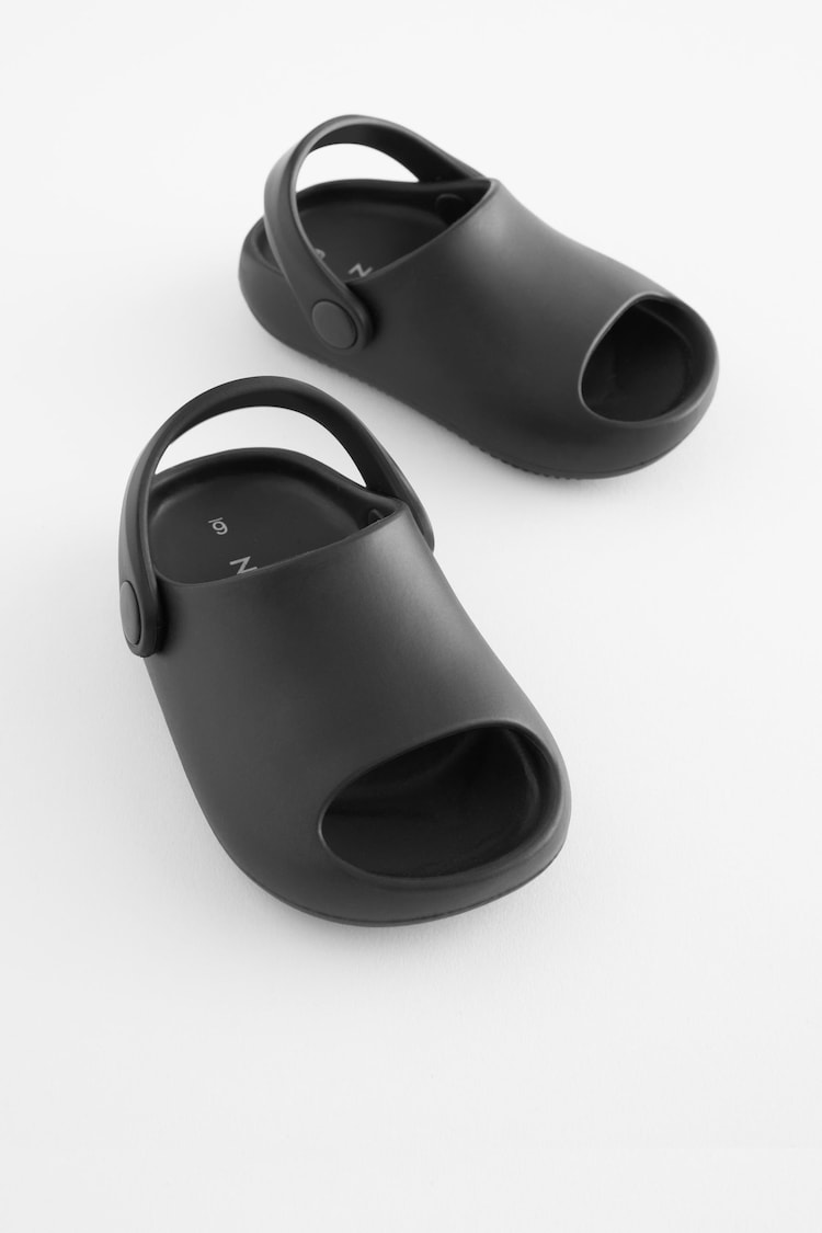 Buy Black Sliders with Backstrap from the Next UK online shop