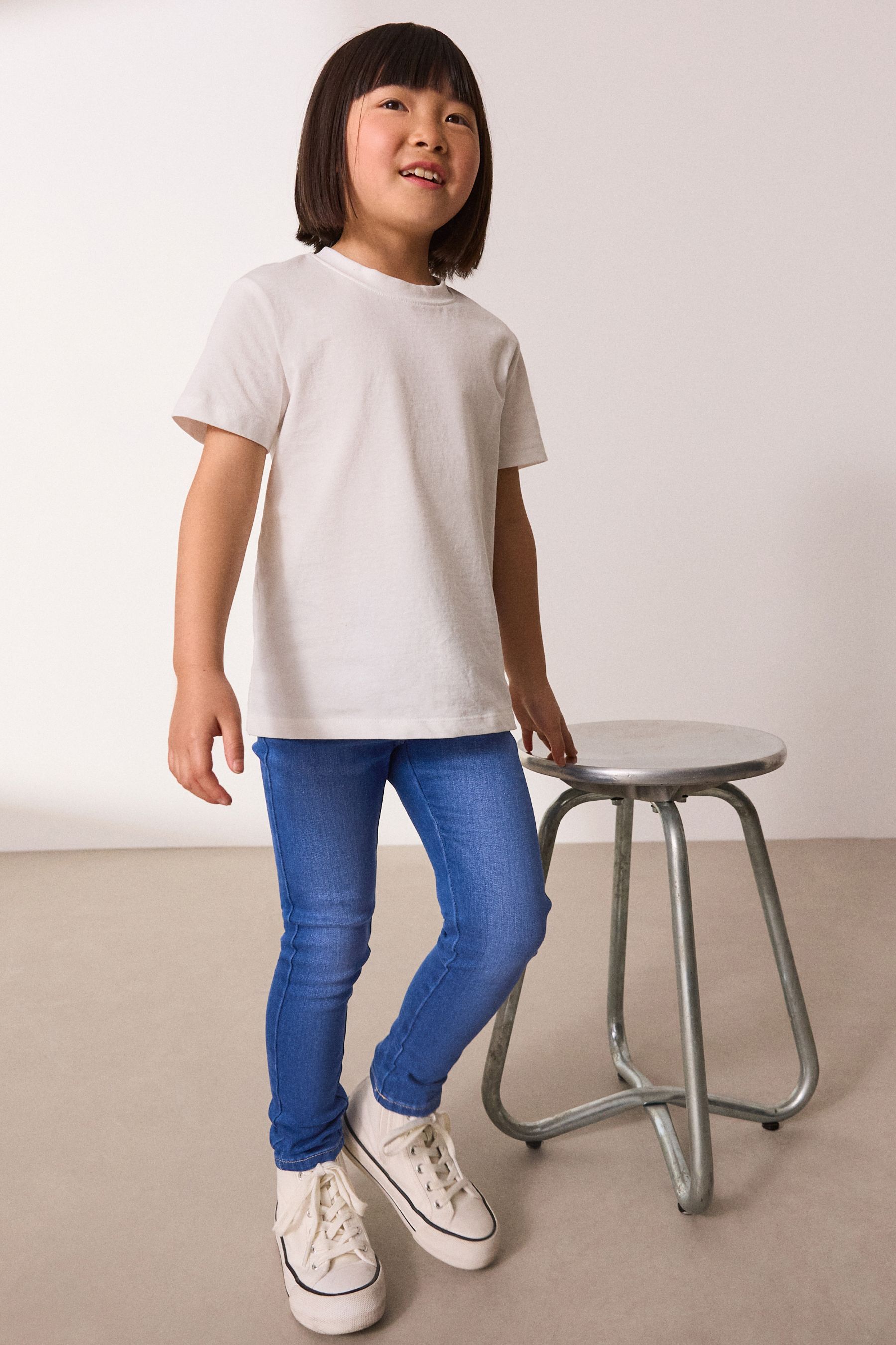 Buy Bright Blue Regular Fit Skinny Jeans (3-16yrs) from the Next UK ...