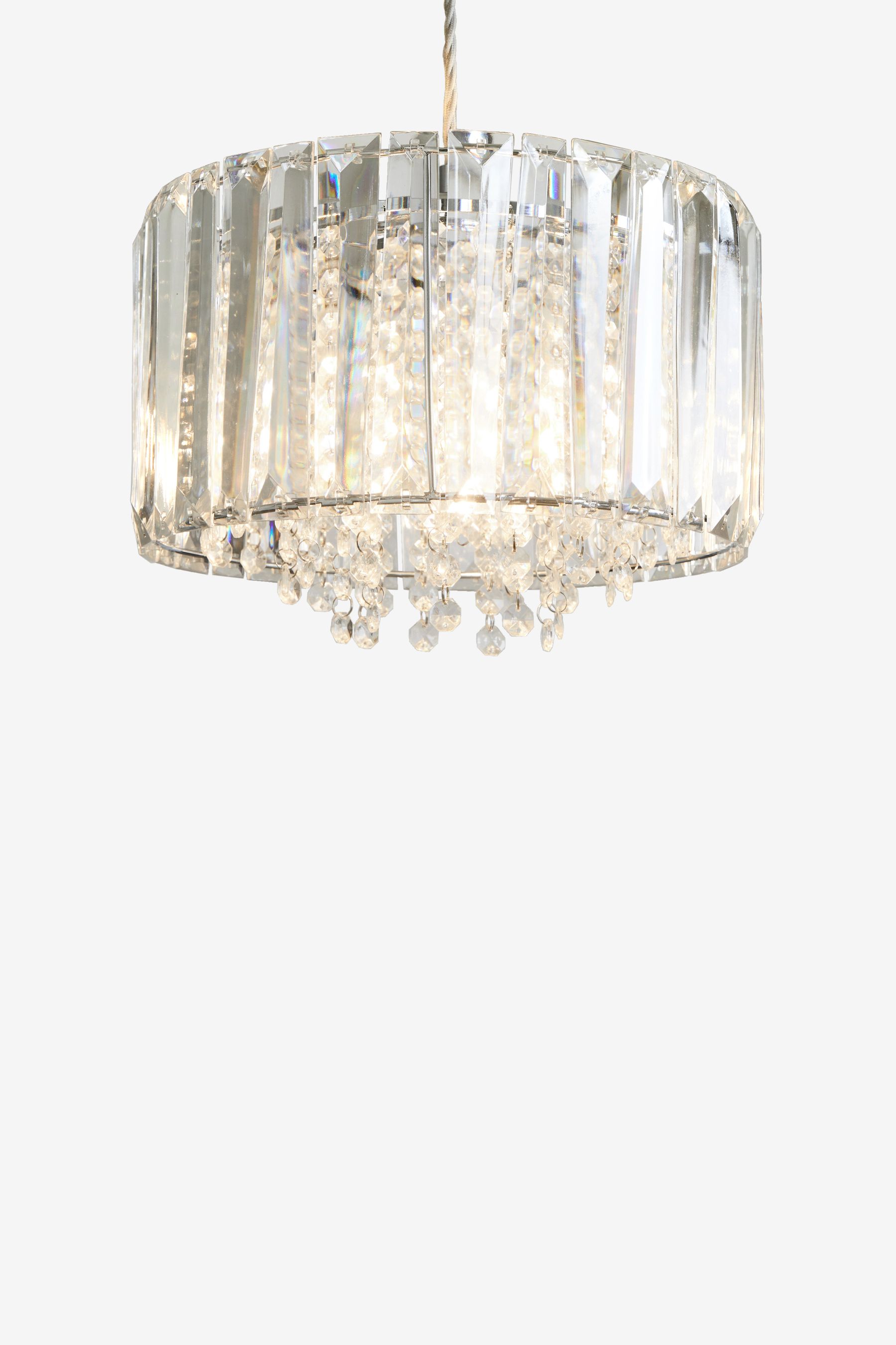 Buy Clear Astor Easy Fit Shade Ceiling Light from the Next UK online shop
