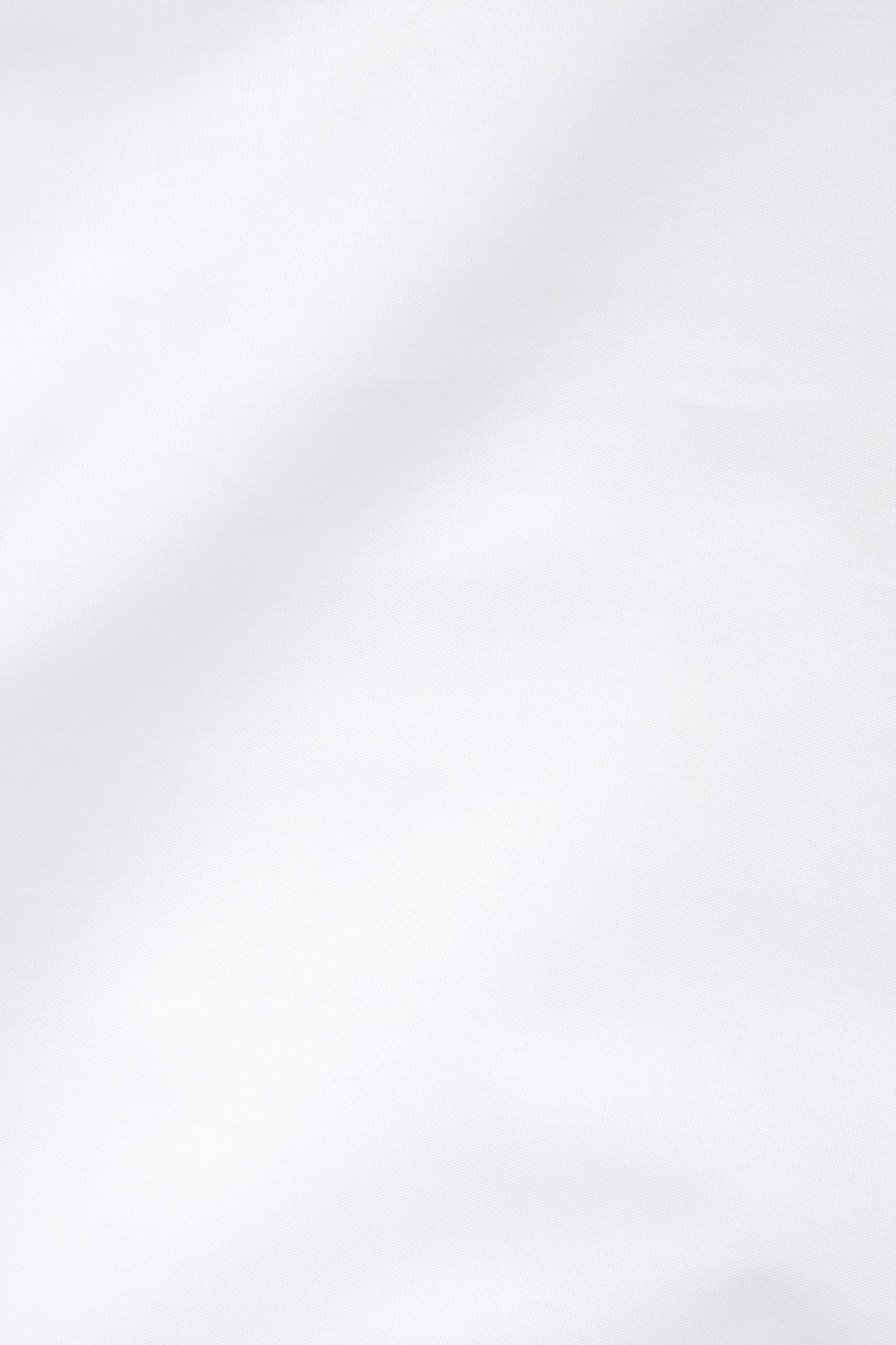 Buy White Regular Fit Easy Care Double Cuff Wing Collar Shirt from the ...