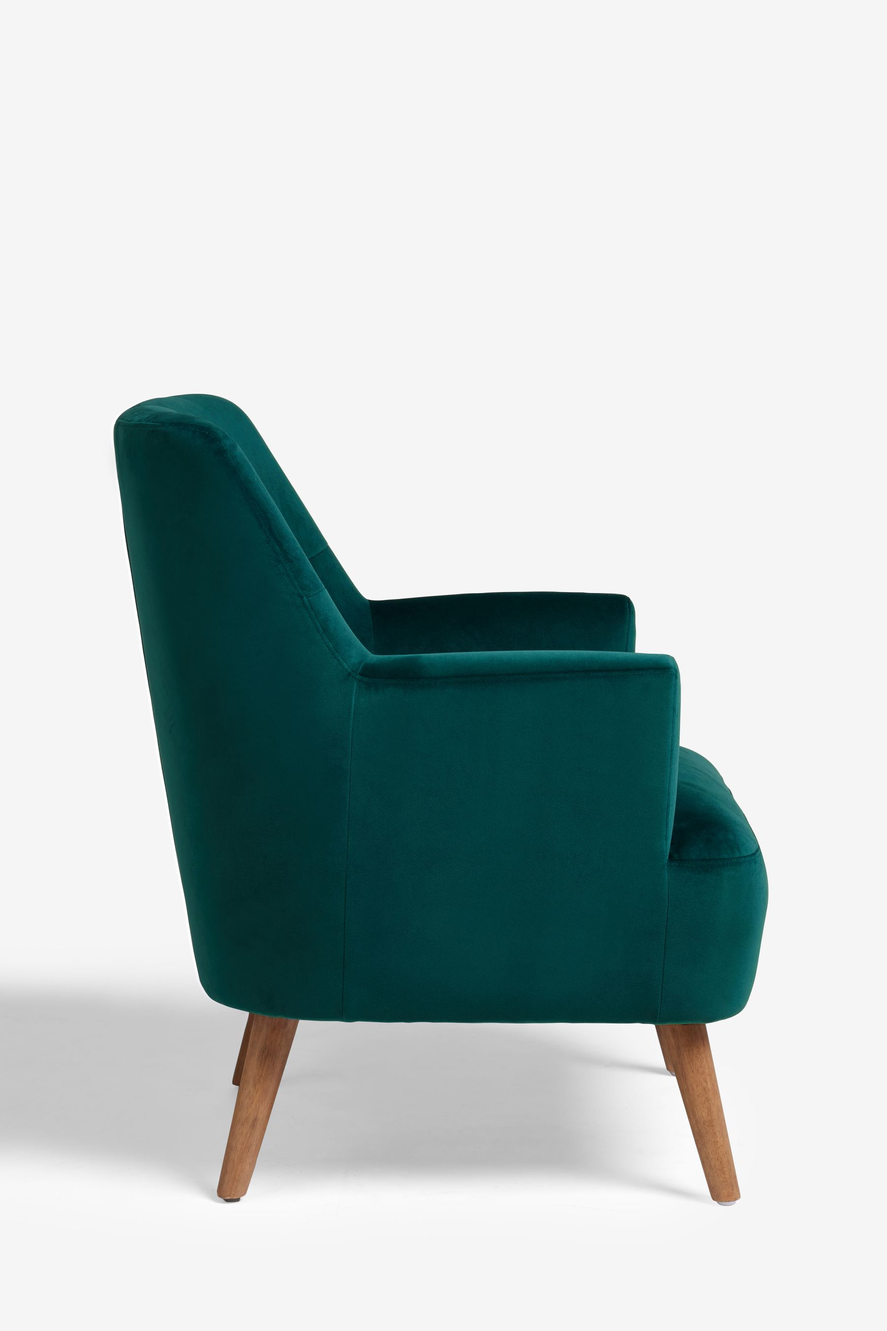 Buy Soft Velvet Juniper Teal Carter Armchair from the Next UK online shop